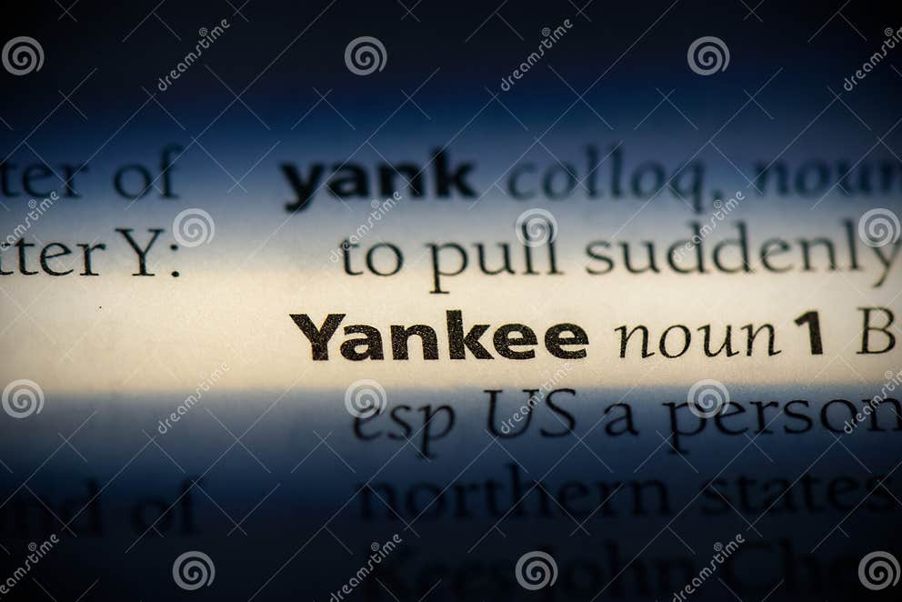 Yankee stock photo. Image of english, minimal, concept - 161578984