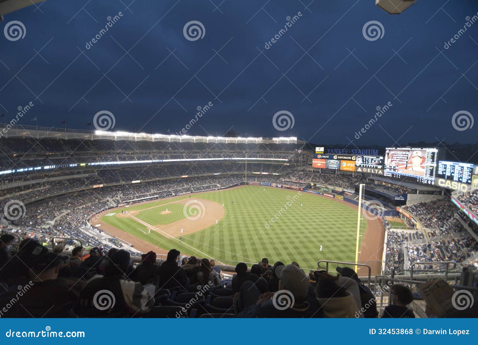 Yankees Stadium editorial stock photo. Image of city - 32453868