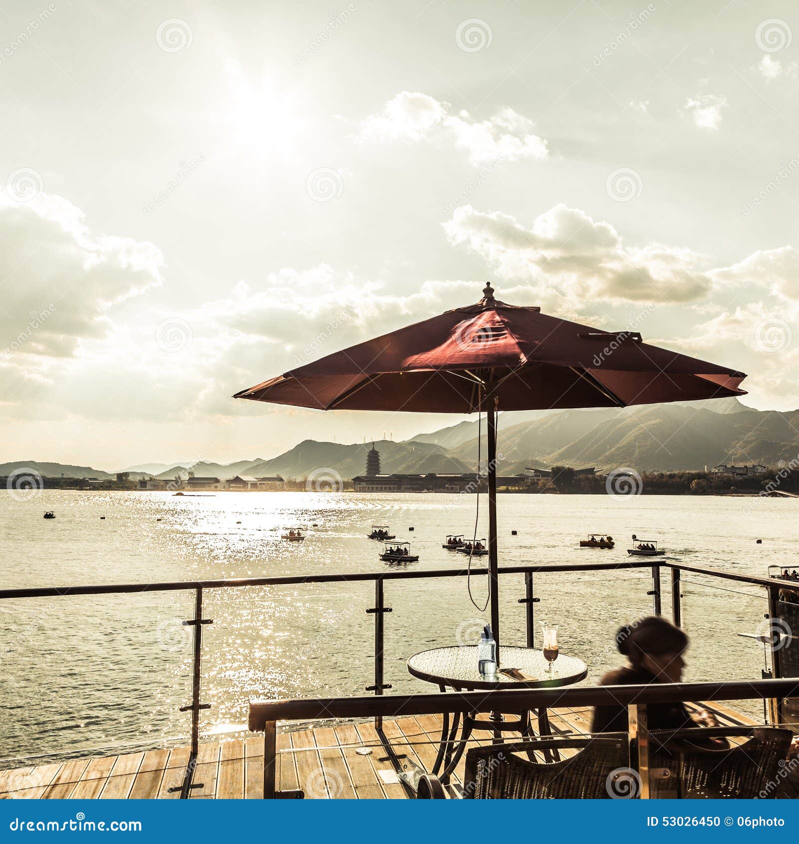 Yanqi Lake Park in Beijing China Stock Photo - Image of park, outdoors ...