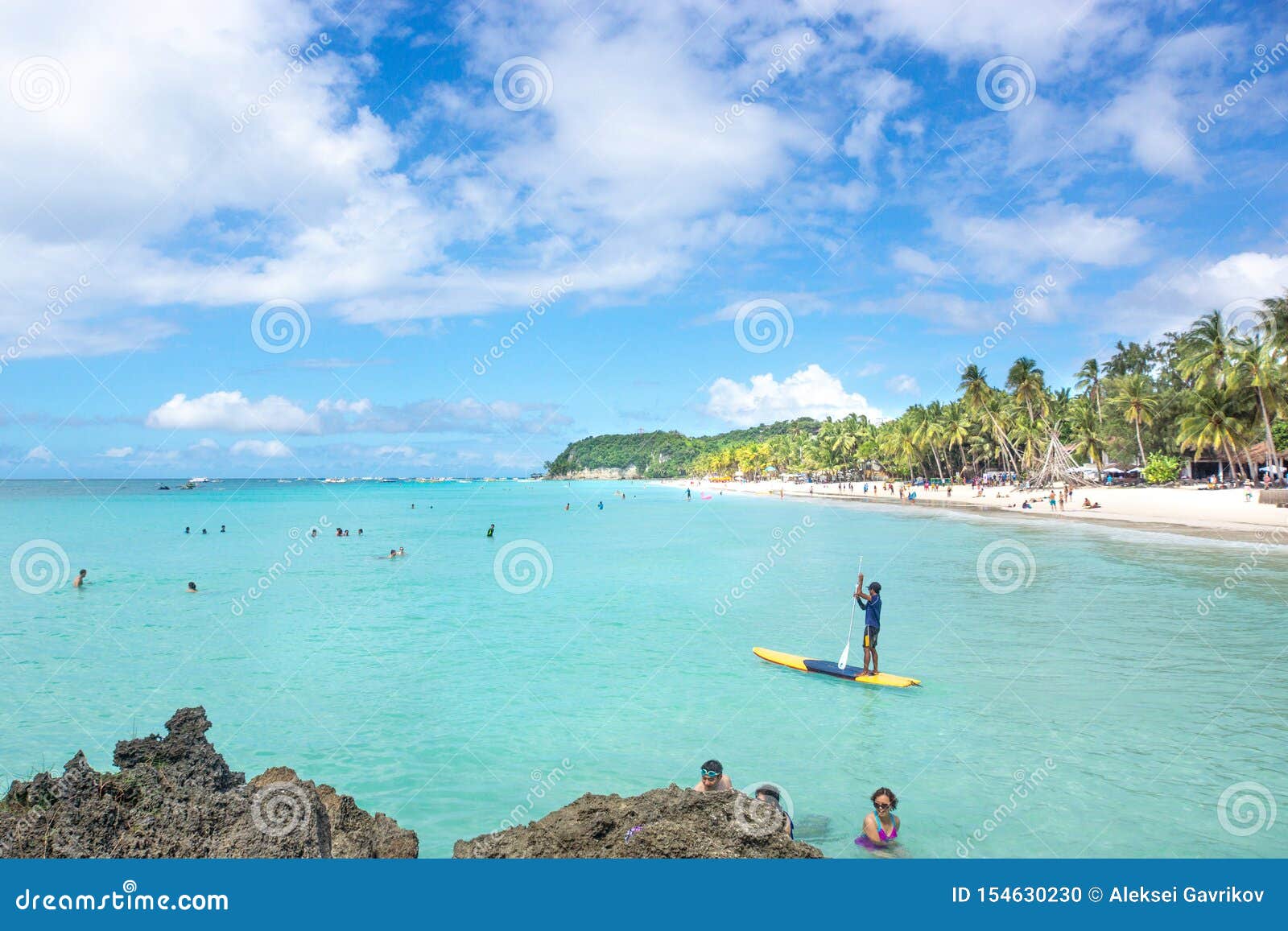 Yapak/Philippines-13.1 editorial image. Image of lagoon - 154630230