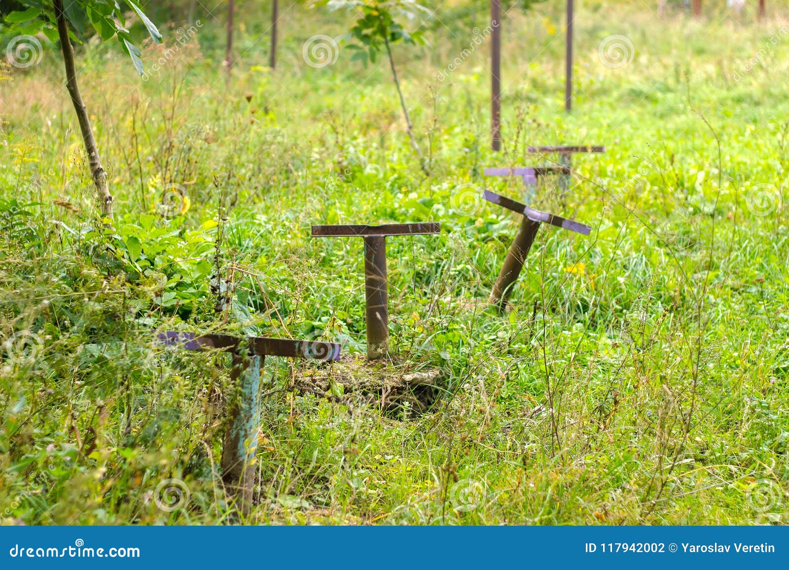 Yard hangers at street stock photo. Image of outside - 117942002