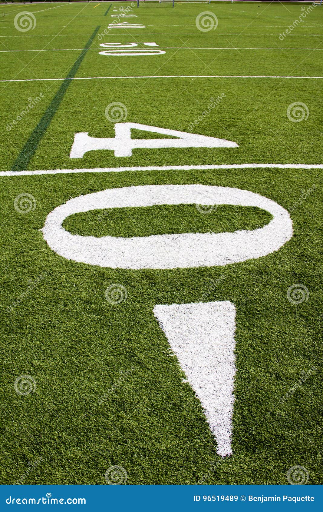 40 yard line stock image. Image of football, sports, yard - 96519489