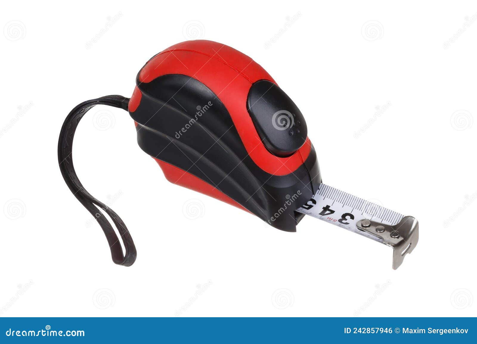Yard-measure on a White Background Stock Photo - Image of handy ...
