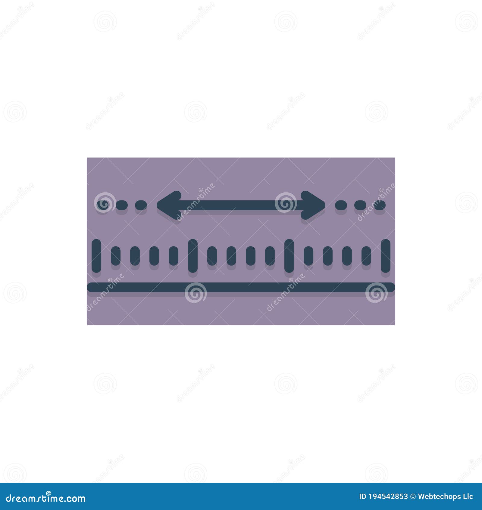 Ruler Inch Measurement Numbers Vector Scale | CartoonDealer.com #123974588