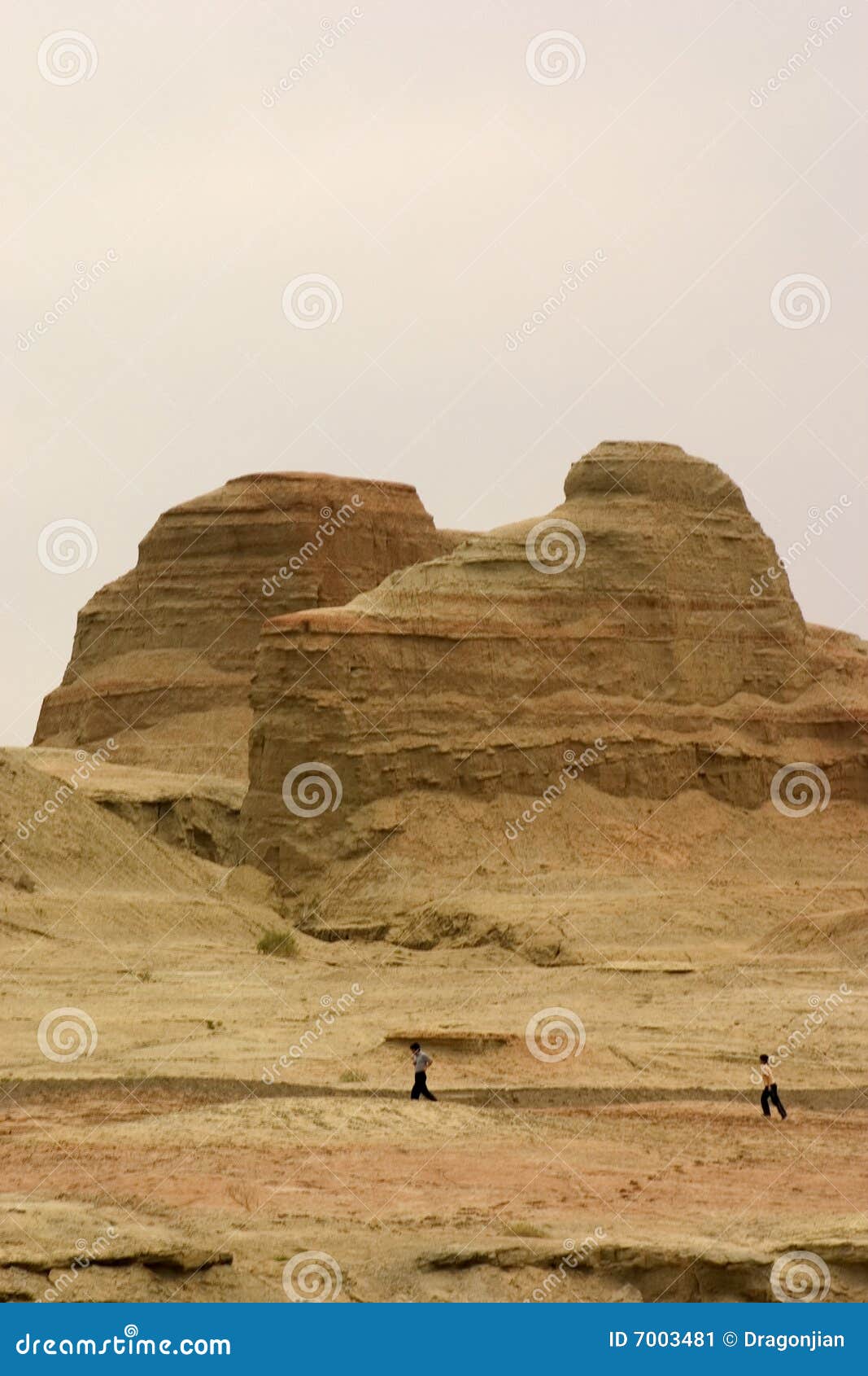 Yardang Geomorphology stock image. Image of asia, erosion - 7003481