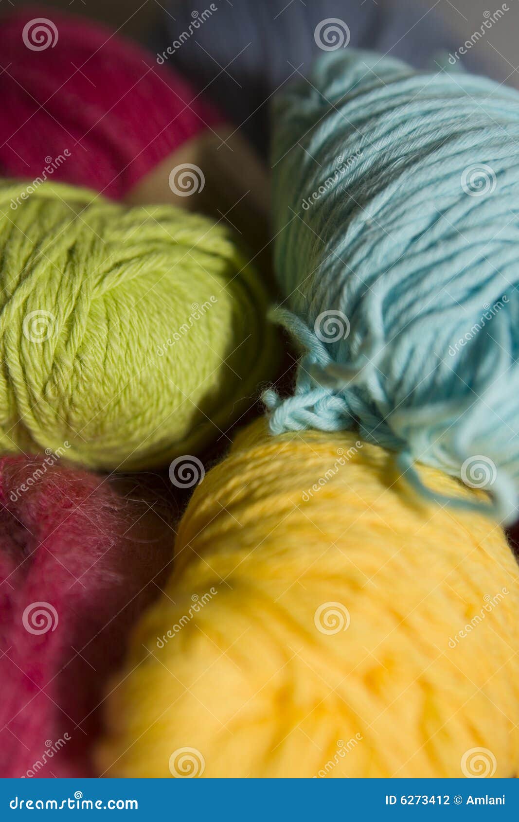 Yarn stock photo. Image of fiber, color, imagination, cotton - 6273412