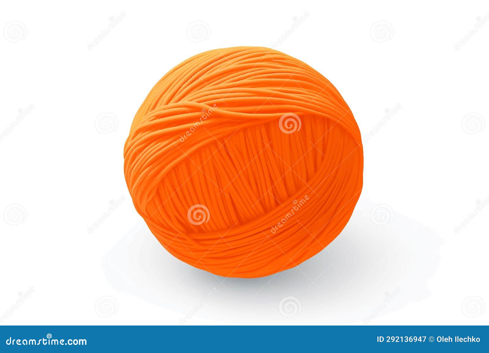 Yarn Ball Vector Flat Minimalistic Isolated Vector Style Illustration ...