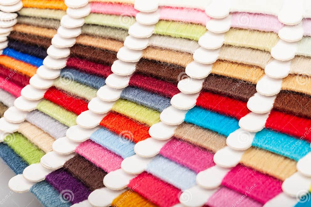 Yarn color card stock photo. Image of vibrant, textile - 313552994
