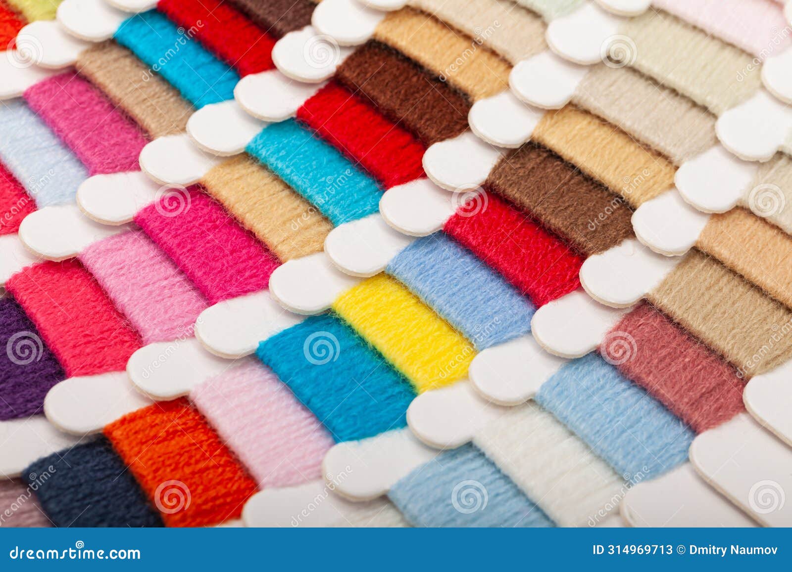 Yarn color card stock image. Image of chart, embroidery - 314969713