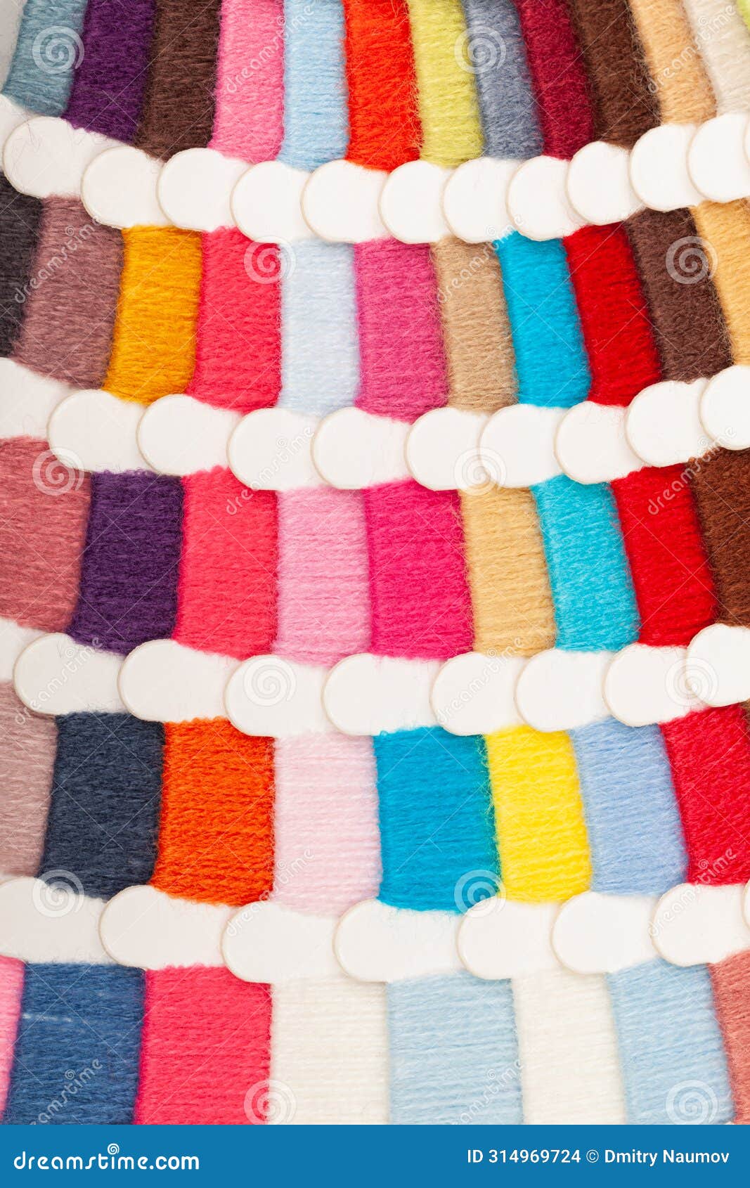 Yarn color card stock photo. Image of color, chart, thread - 314969724