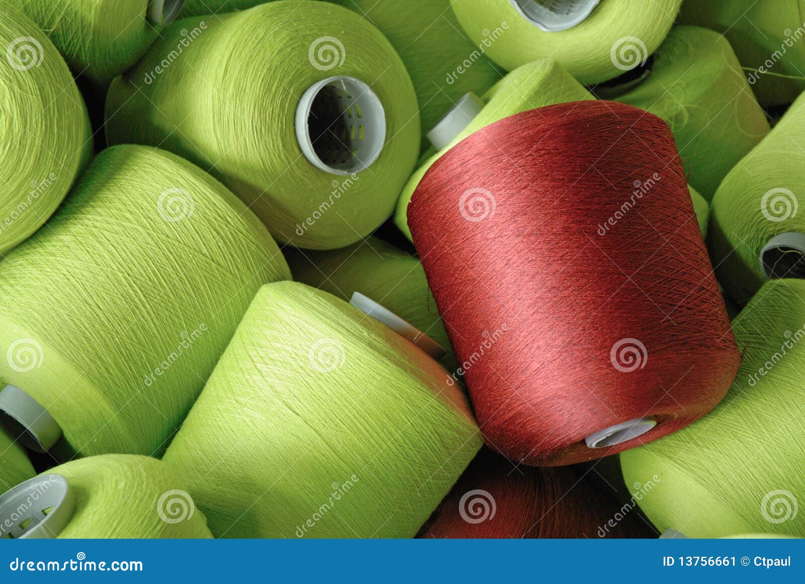 Yarn Cones stock image. Image of industry, fashion, thread - 13756661