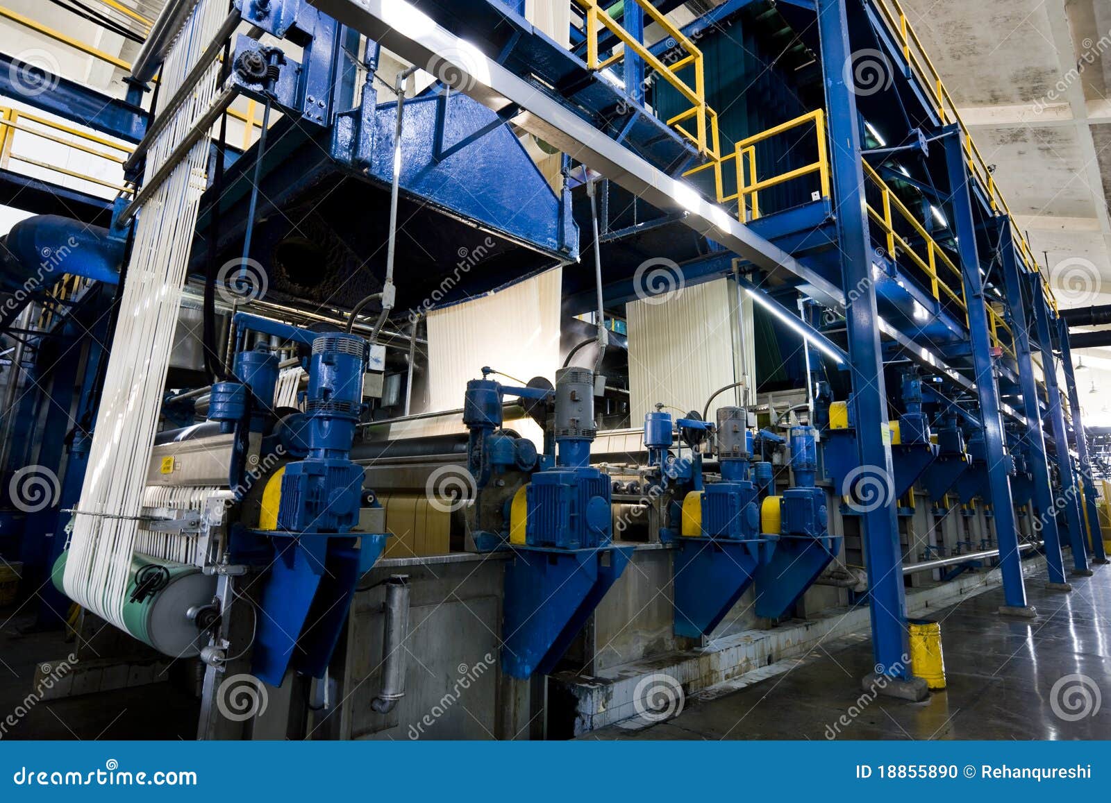 Yarn dyeing stock photo. Image of industry, huge, dyeing - 18855890