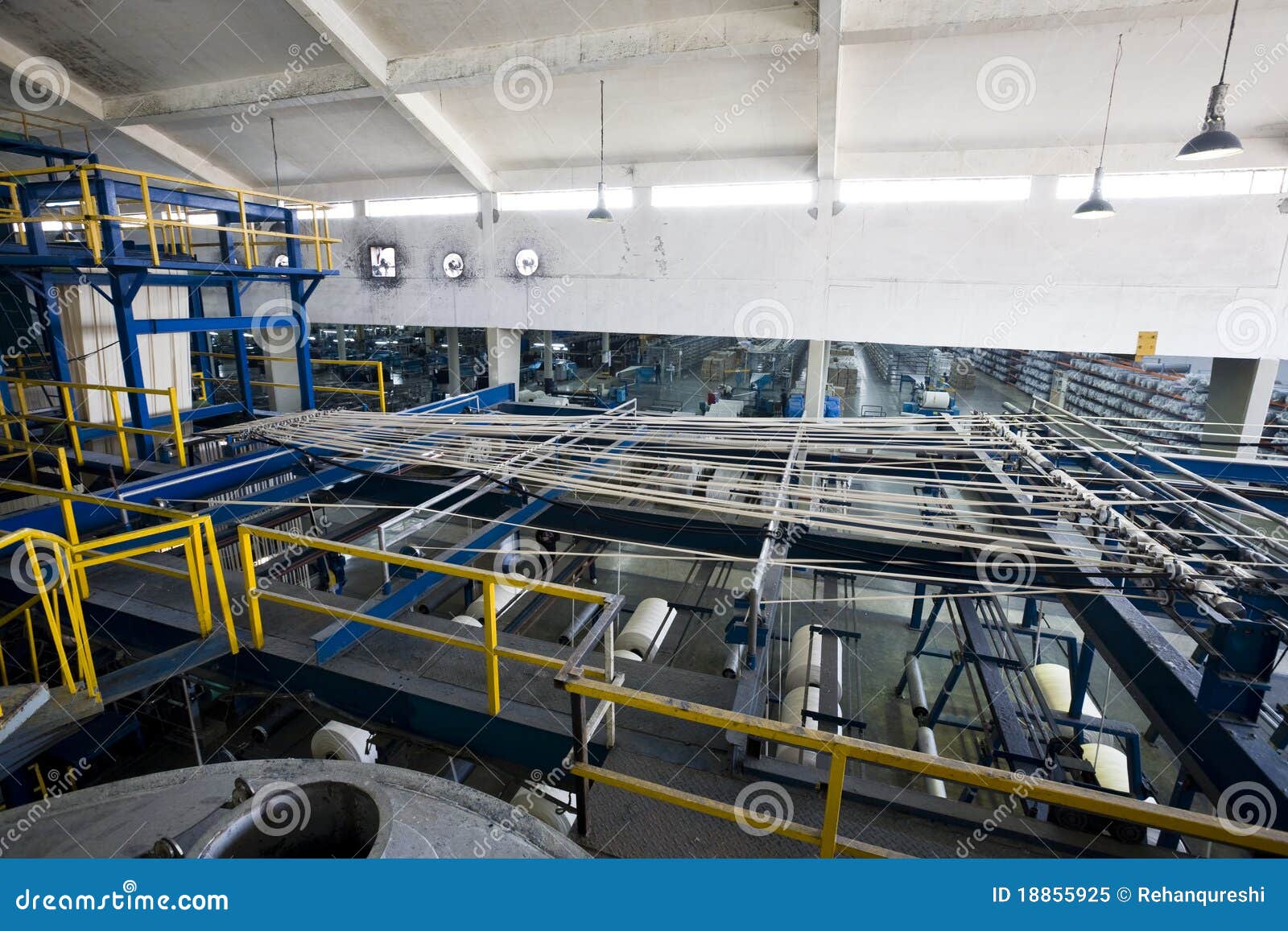 Yarn dyeing stock image. Image of huge, blue, dyeing - 18855925