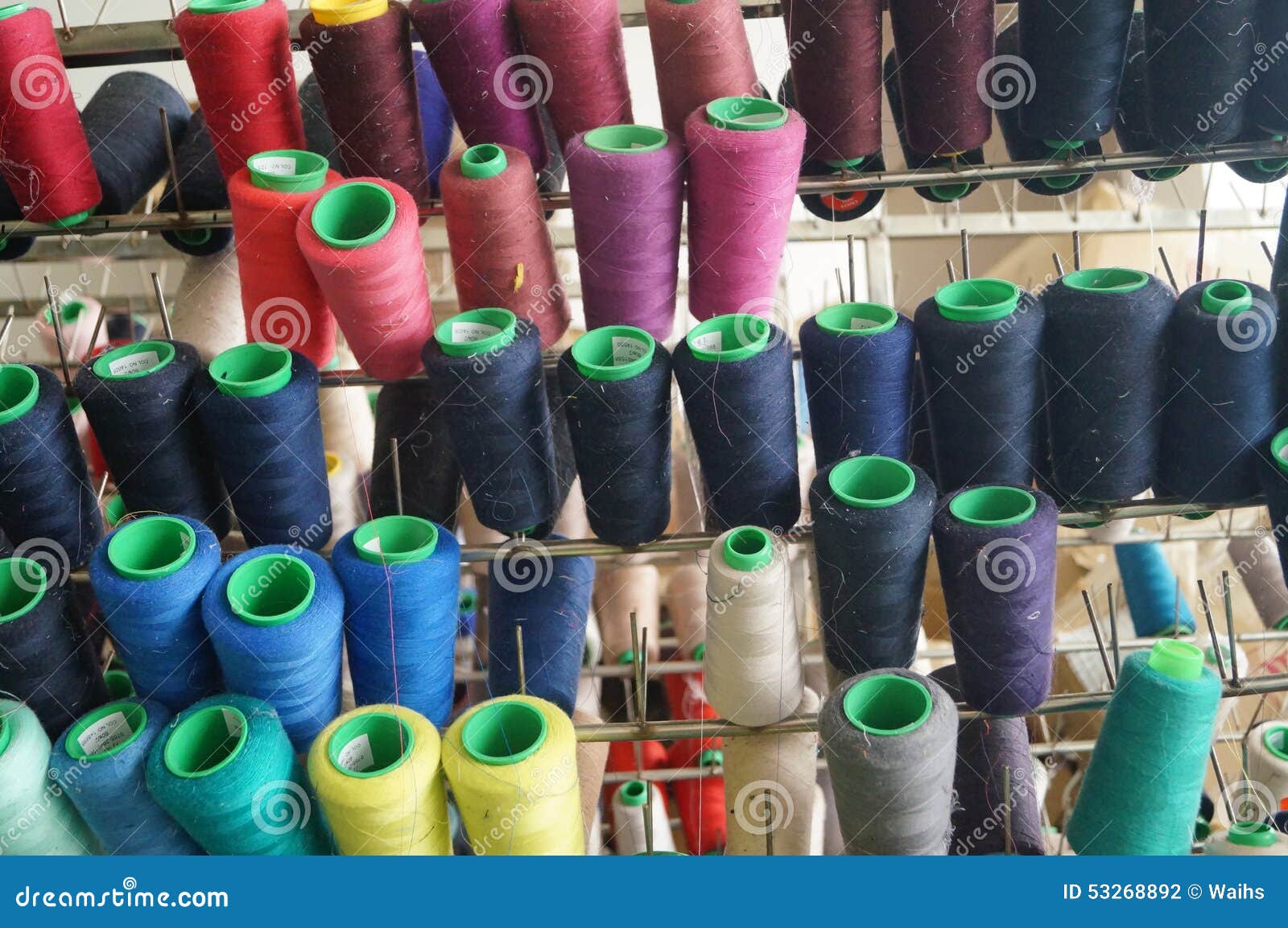 The yarn garment factory stock photo. Image of processing - 53268892