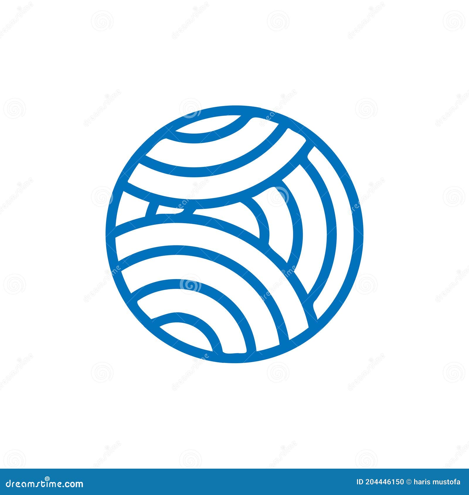 Yarn Icon Design Template Vector Isolated Illustration Stock ...