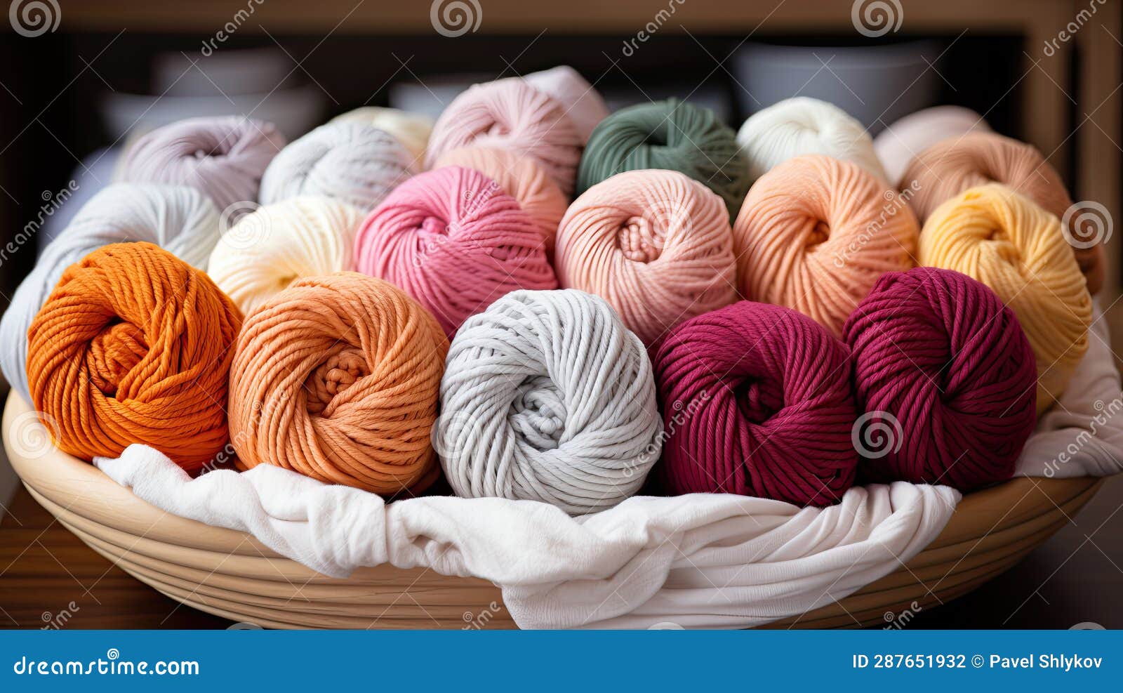 Yarn, Thread, Knitting, Weaving, Wool Stock Illustration - Illustration ...