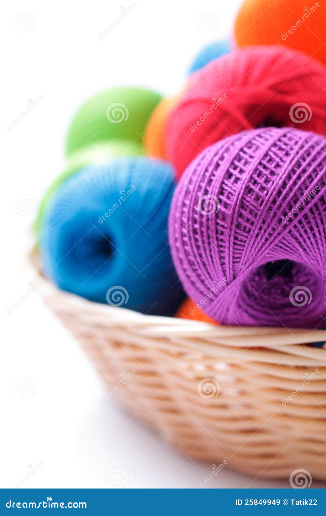 Yarns for knitting stock image. Image of multi, knitting - 25849949