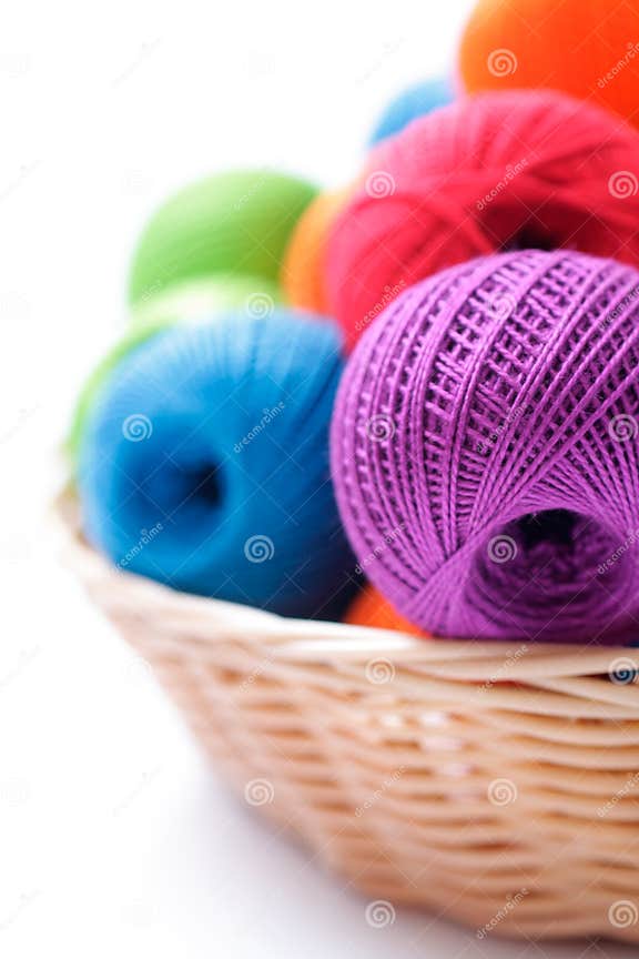 Yarns for knitting stock image. Image of multi, knitting - 25849949