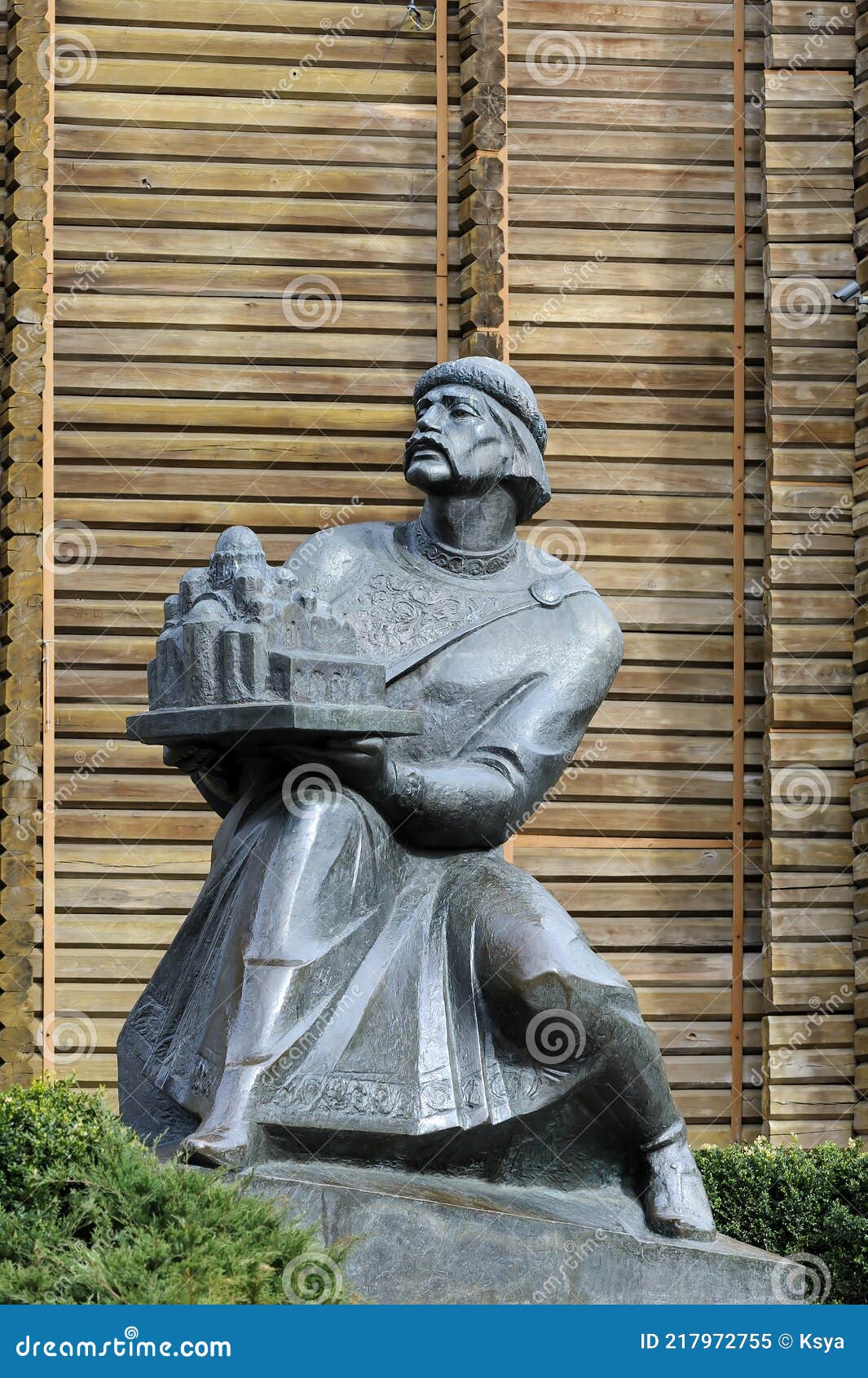 Yaroslav the Wise, Holding a Model of Saint Sofia Cathedral in Kyiv ...