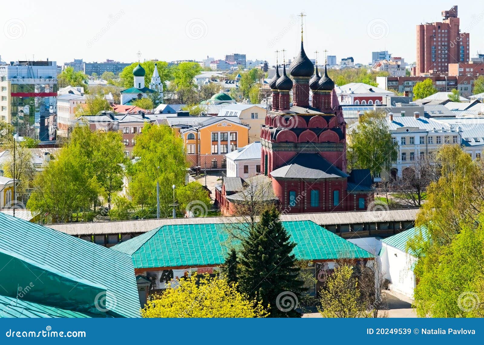 Yaroslavl stock image. Image of russian, architecture - 20249539