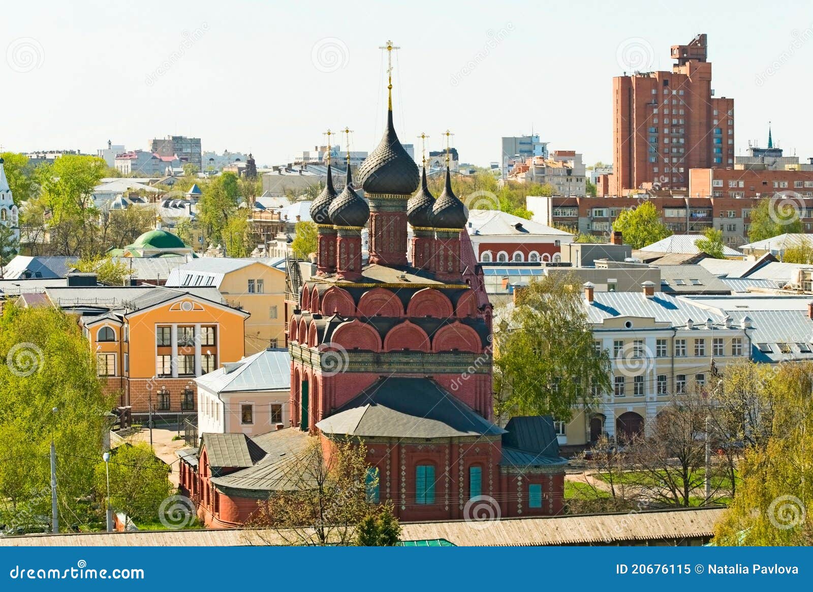 Yaroslavl stock image. Image of christianity, orthodox - 20676115