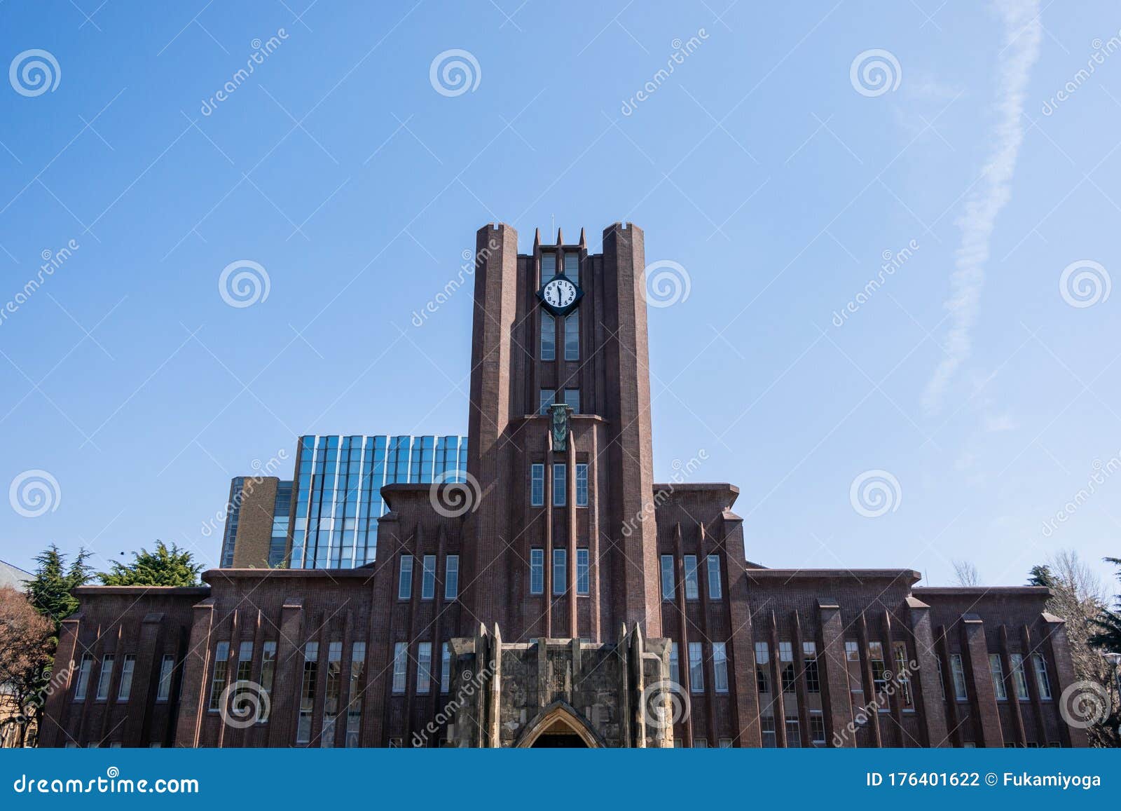 Yasuda Auditorium, the University of Tokyo Stock Photo - Image of ...