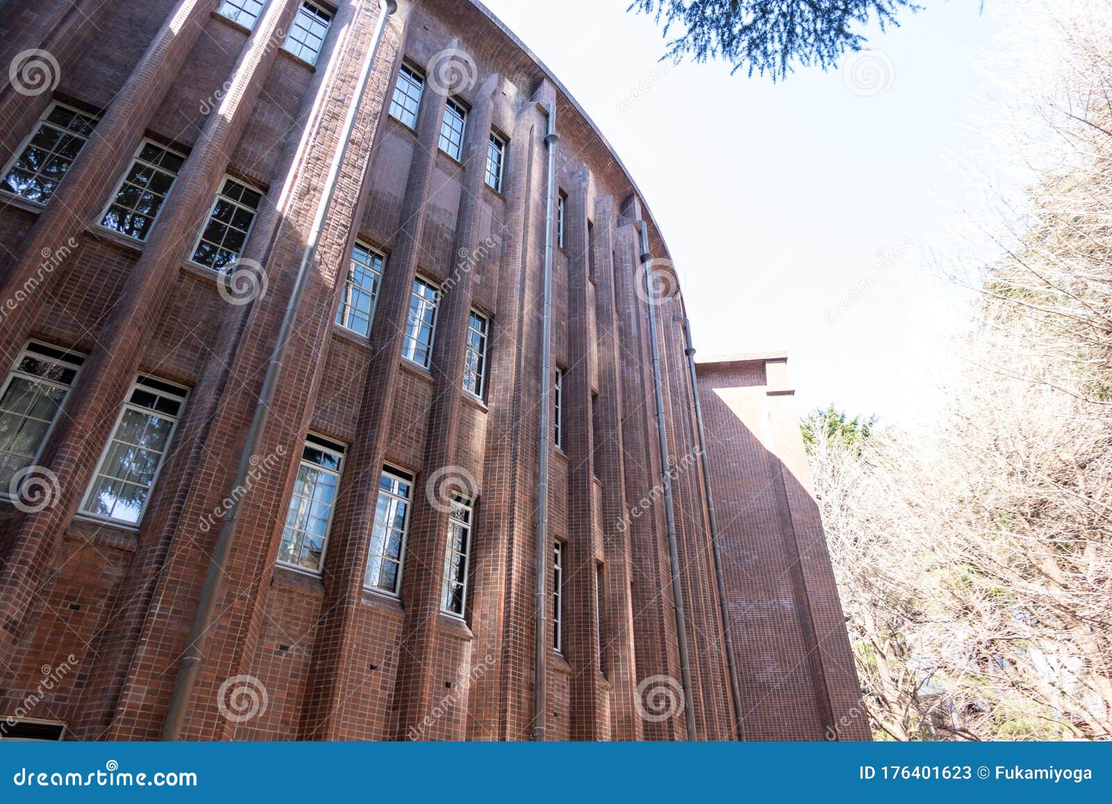 Yasuda Auditorium, the University of Tokyo Stock Image - Image of japan ...