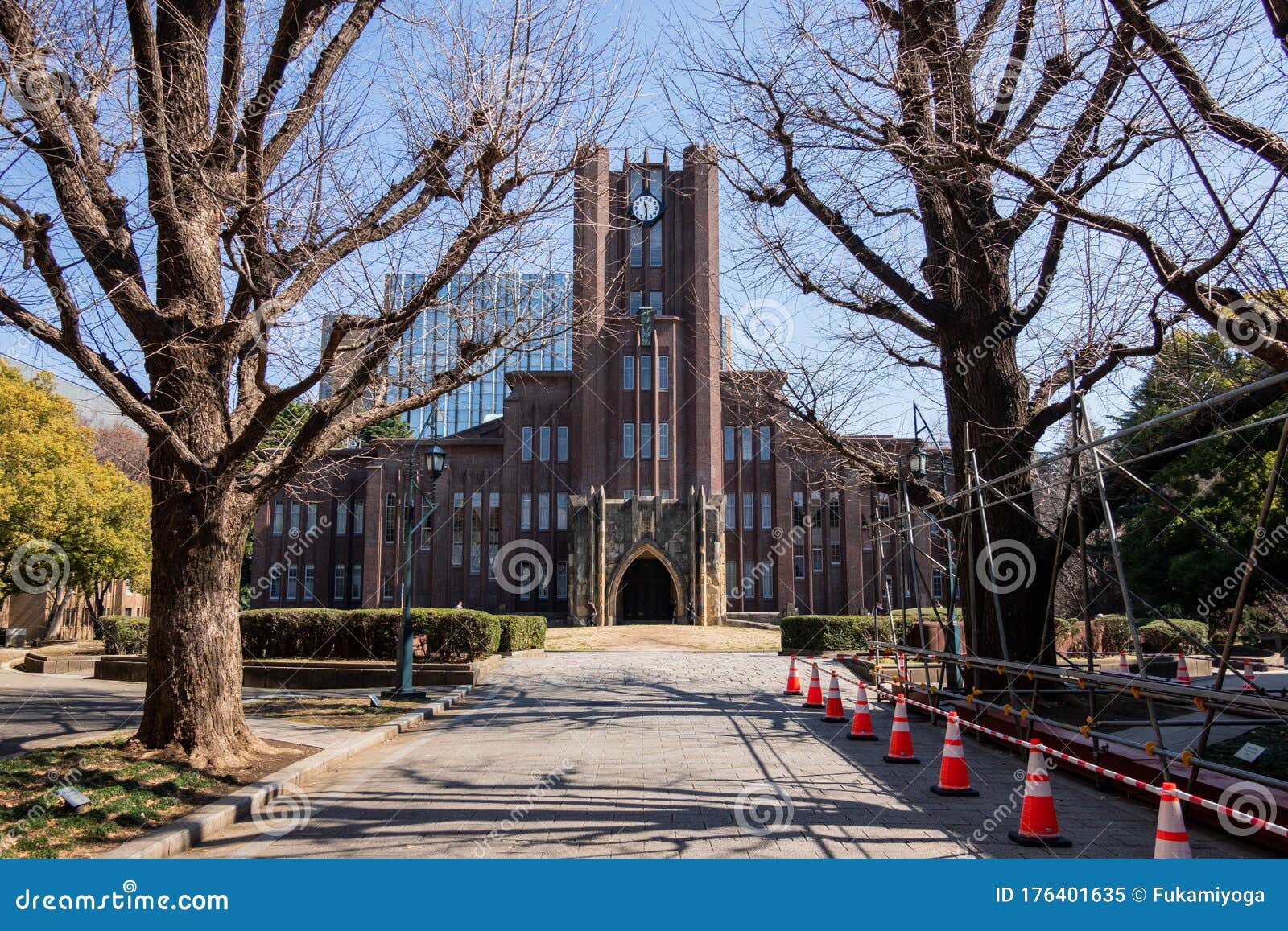 Yasuda Auditorium, the University of Tokyo Stock Image - Image of ...