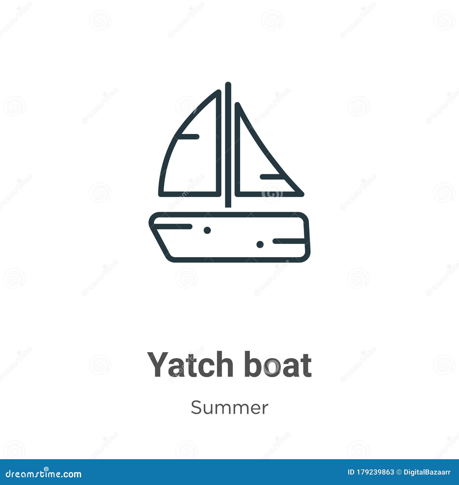 Yatch Boat Transparent Icon. Yatch Boat Symbol Design From Summer ...