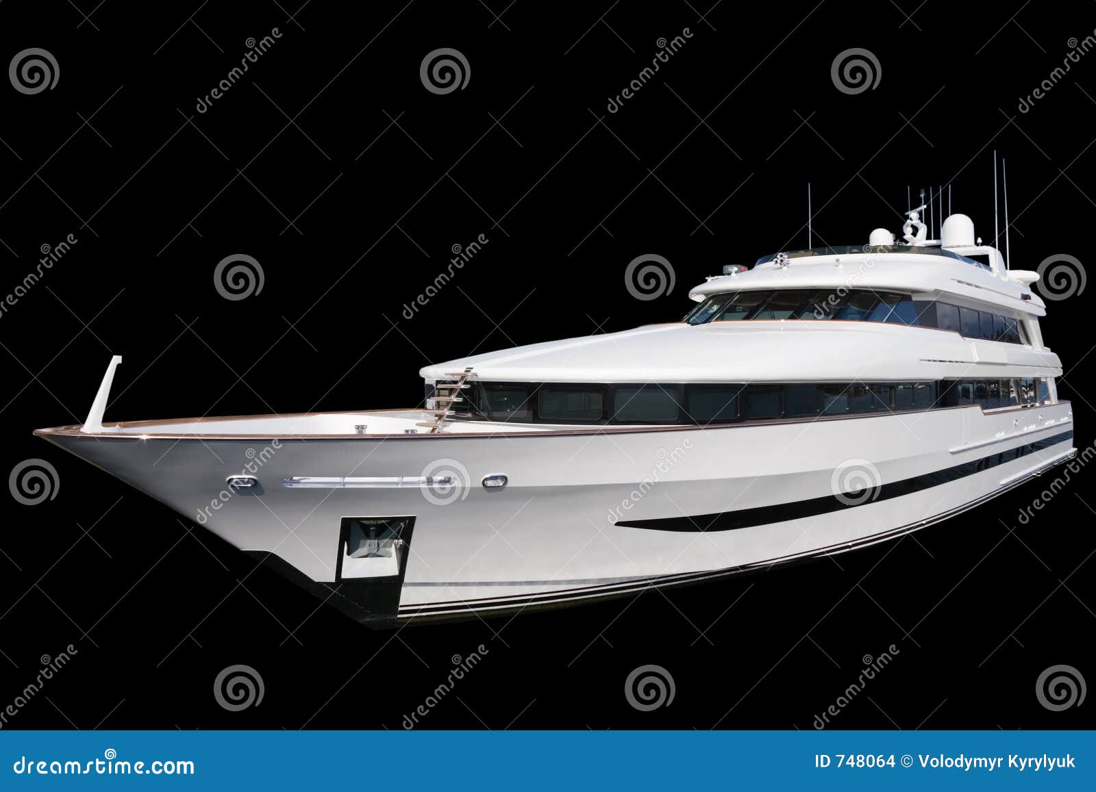 Yate privado foto de archivo. Imagen de cubierta, abundancia - 748064
