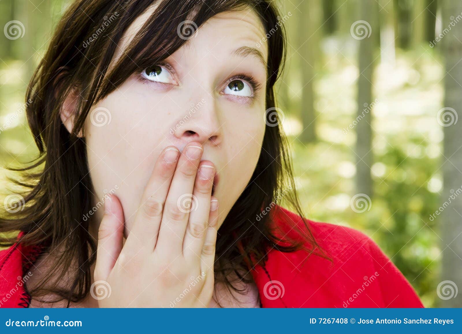 Yawning woman stock photo. Image of caucasian, beautiful - 7267408