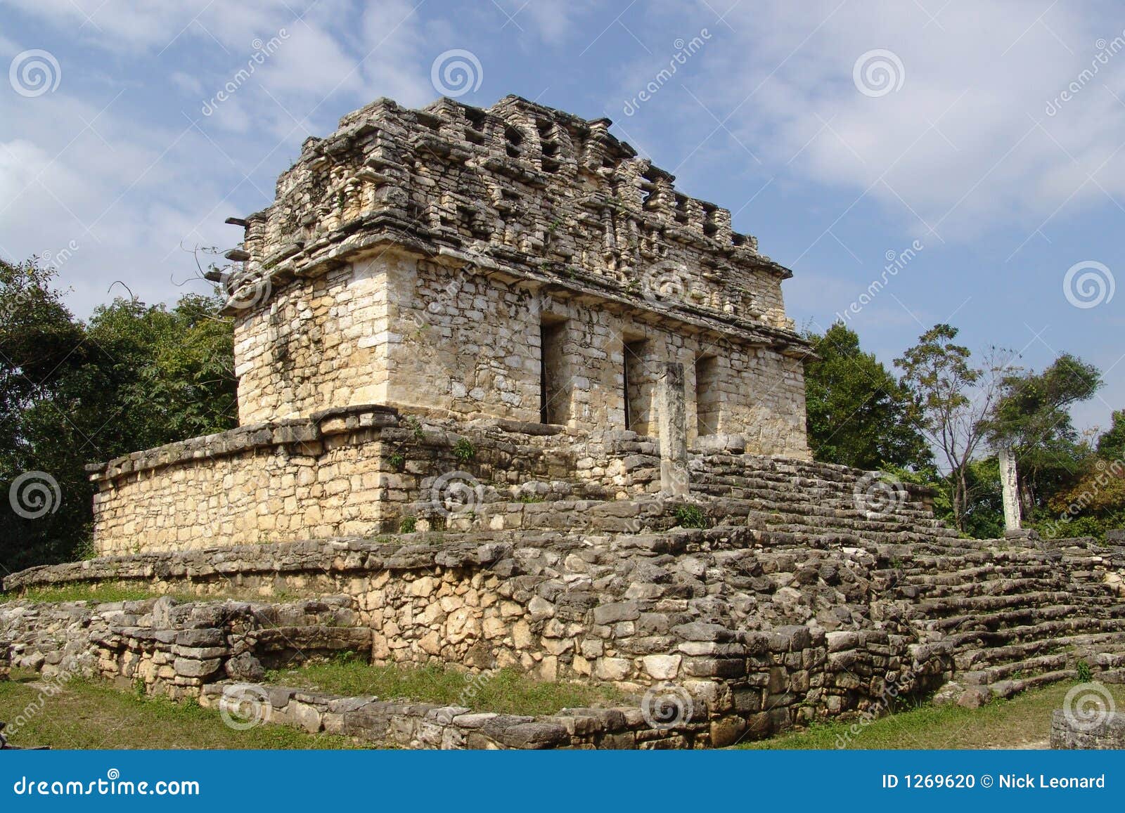 Yaxchilan stock photo. Image of ruins, stairs, latin, yaxchilan - 1269620