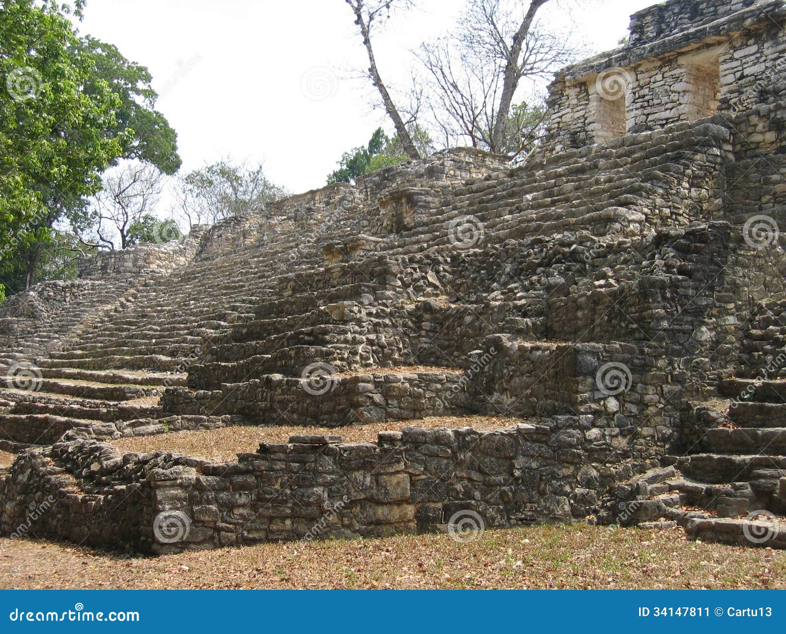 Yaxilan stock image. Image of natives, aztecs, historic - 34147811