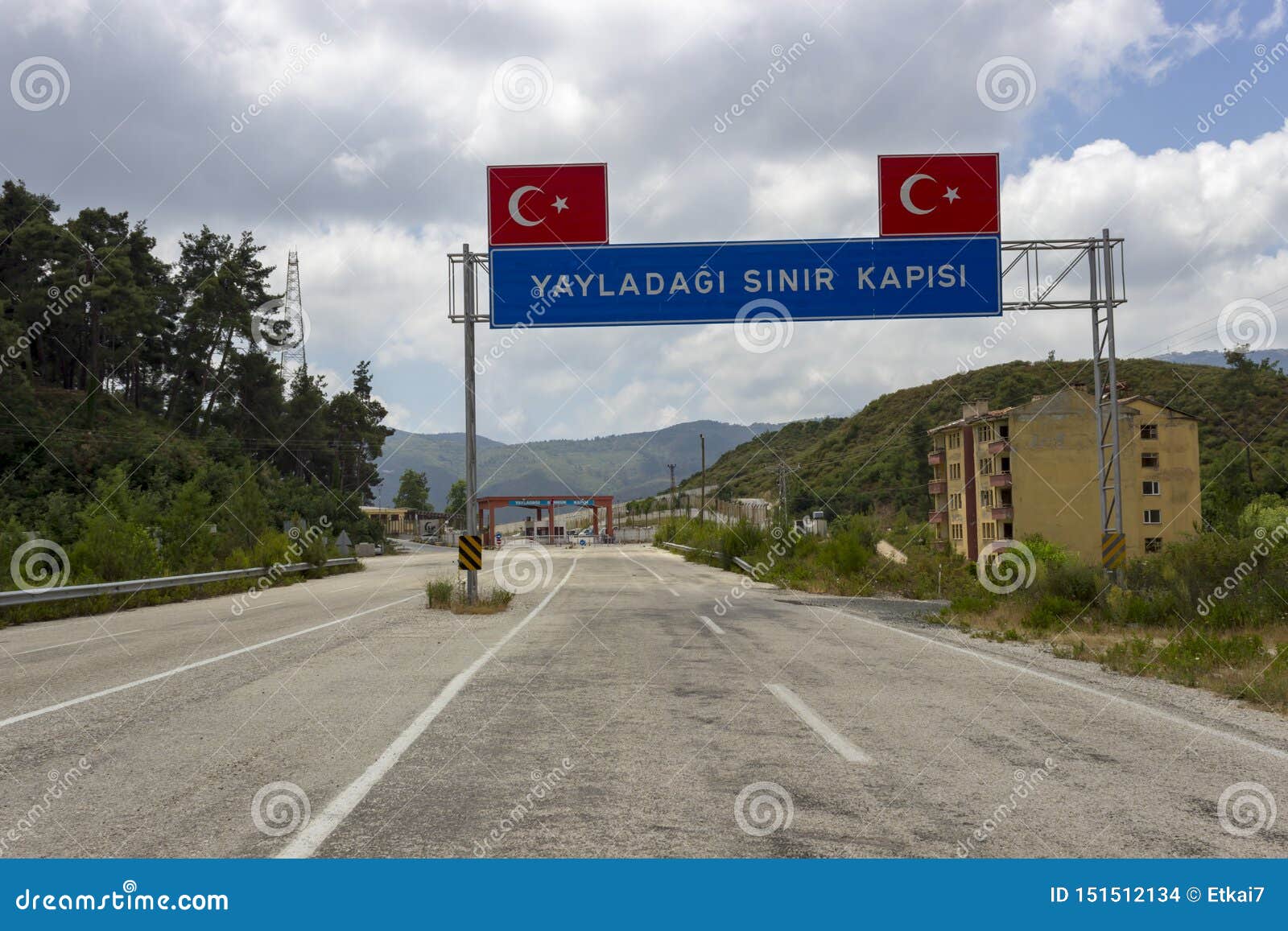 Yayladagi Border Gate in Hatay - Turkey. 06/17/2019 Editorial Stock ...