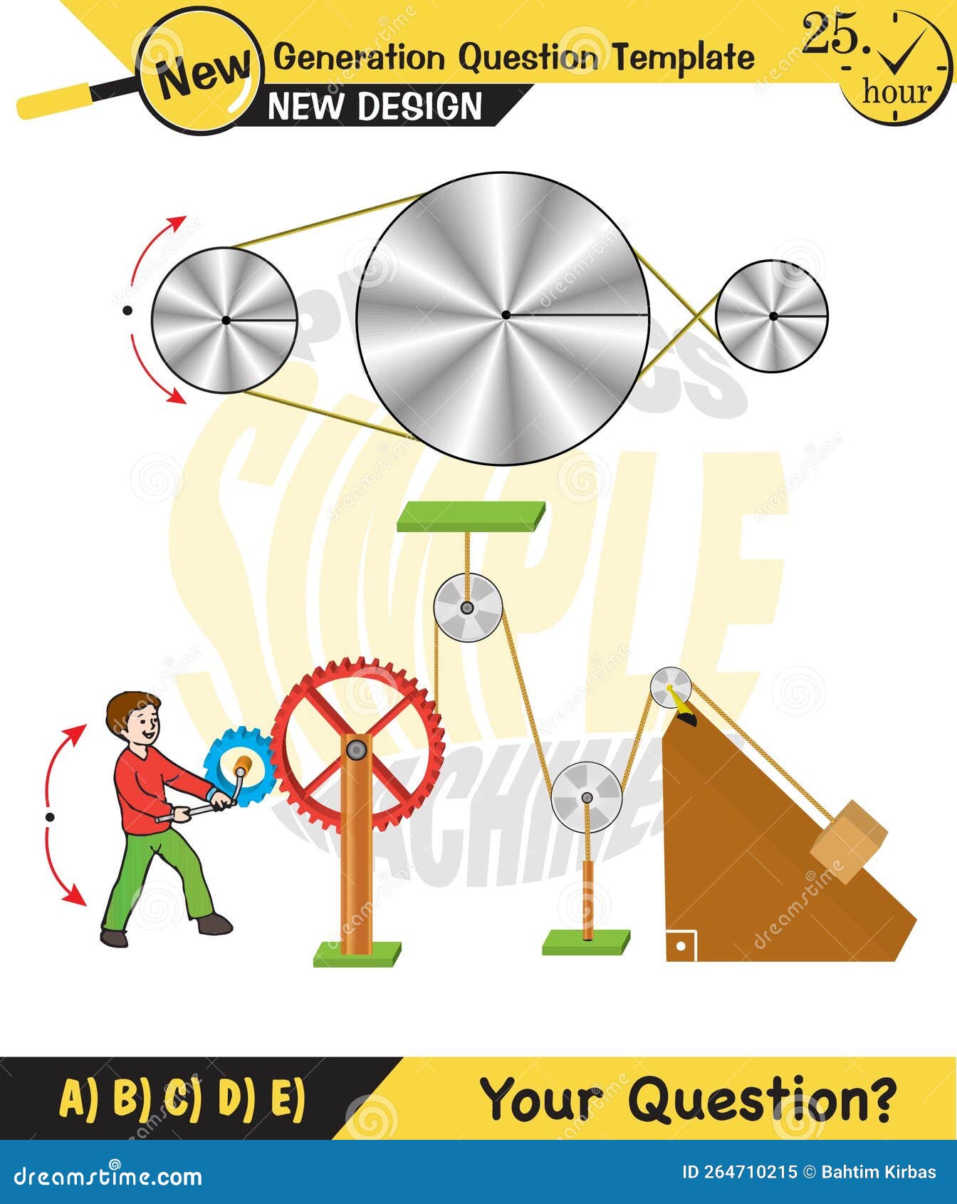 Physics, Simple Machines, Pulleys, Gears, Next Generation Question ...