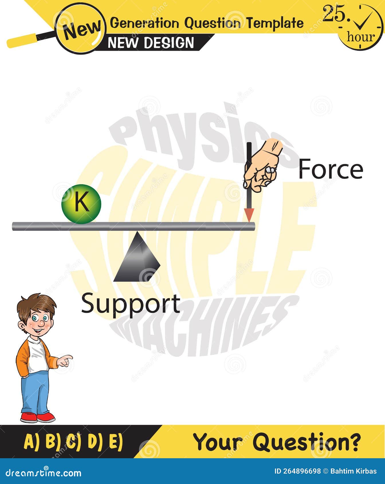 Physics, Lever Examples Vector Illustration, Simple Machines, Next ...