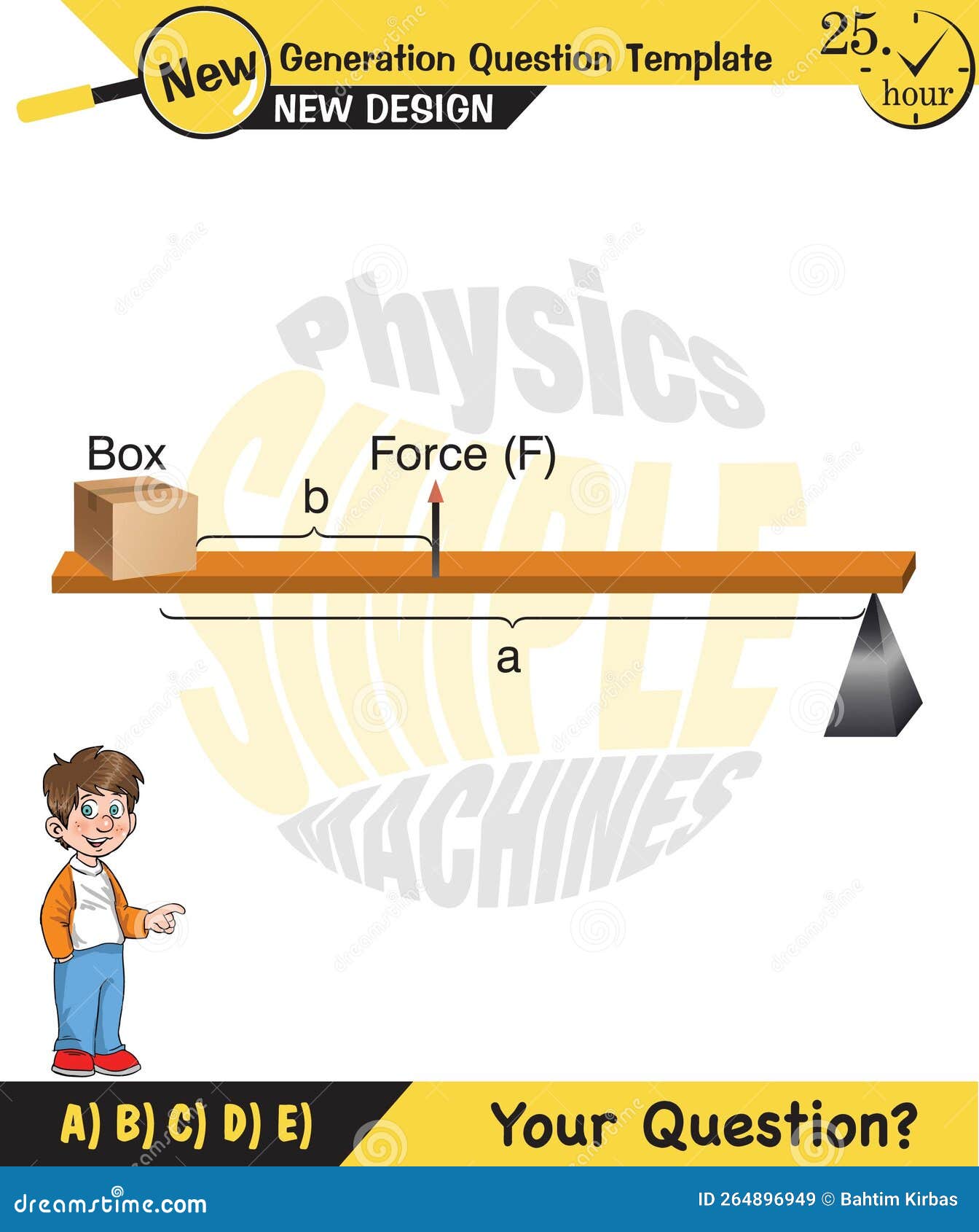 Physics, Lever Examples Vector Illustration, Simple Machines, Next ...