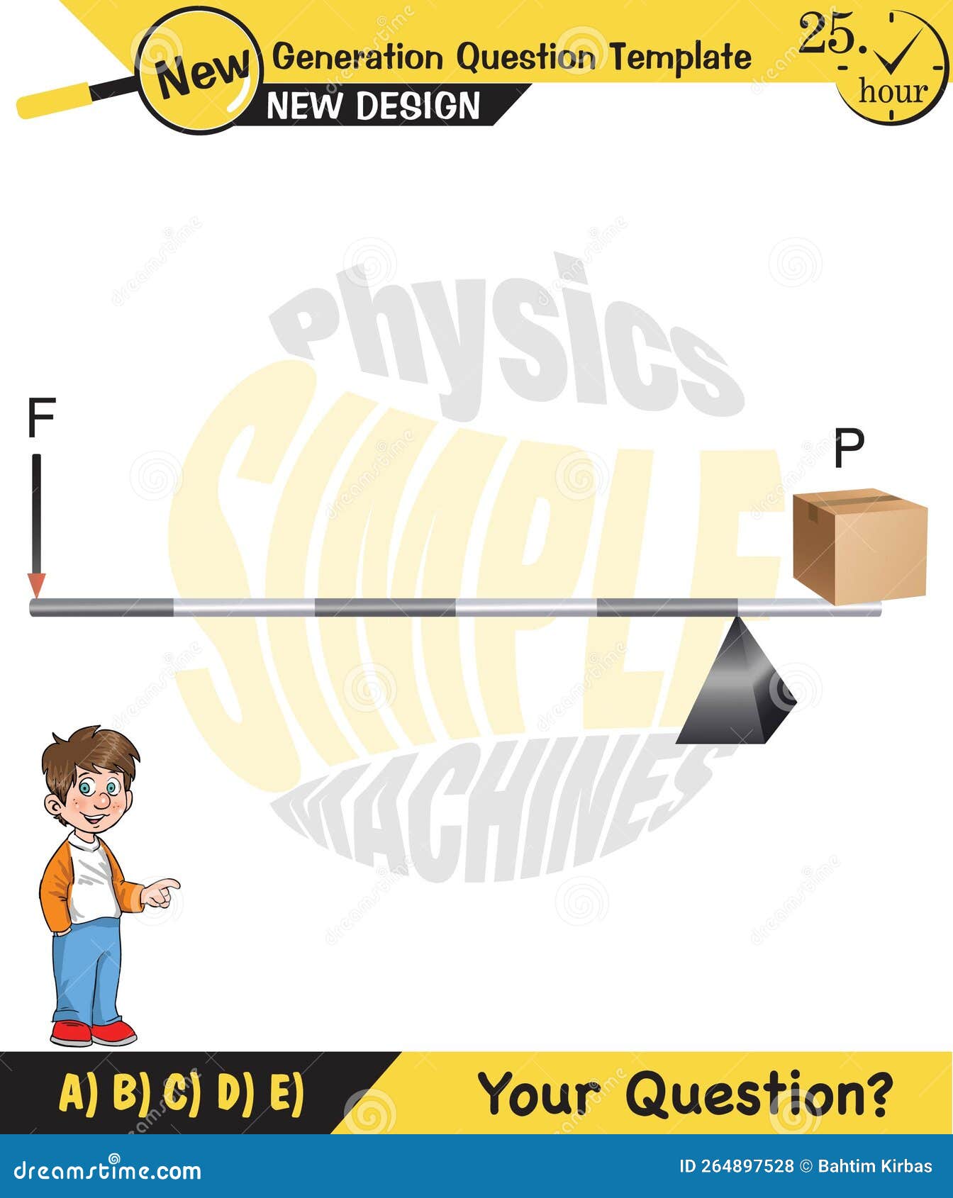 Physics, Lever Examples Vector Illustration, Simple Machines, Next ...