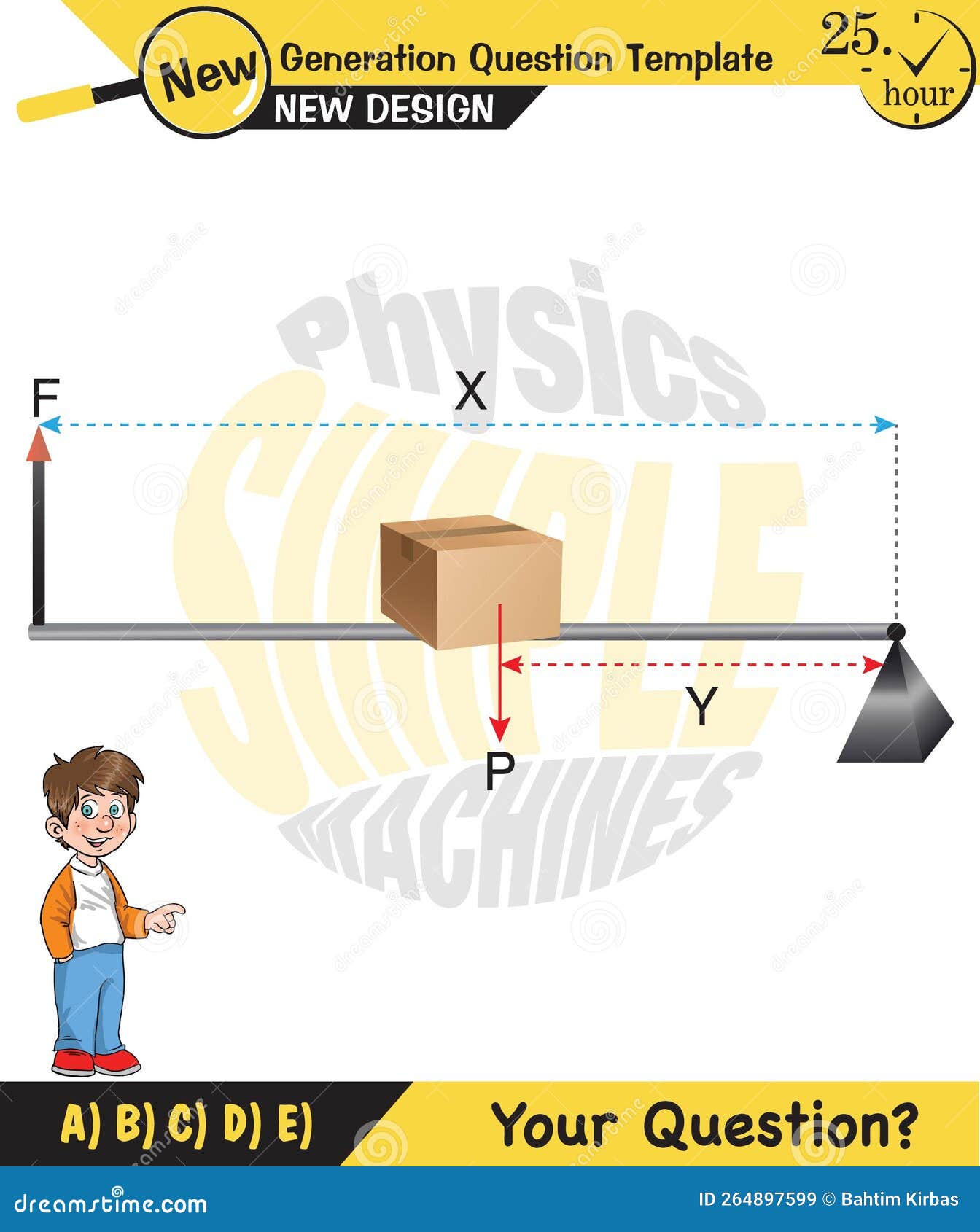 Physics, Lever Examples Vector Illustration, Simple Machines, Next ...