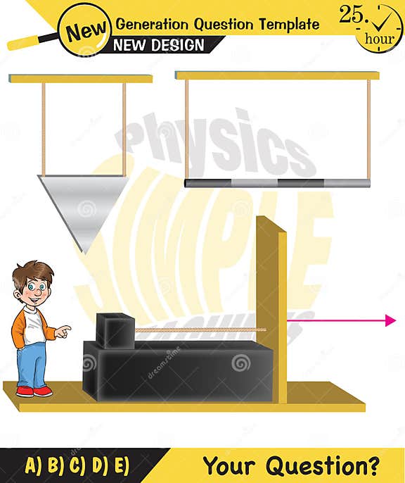 Physics, Science Experiments on Force and Motion with Pulley, Pulley ...