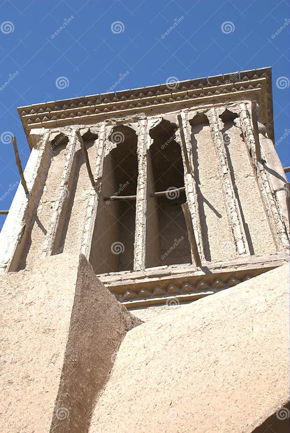 Yazd Wind Catcher stock photo. Image of cool, iran, roof - 6299506