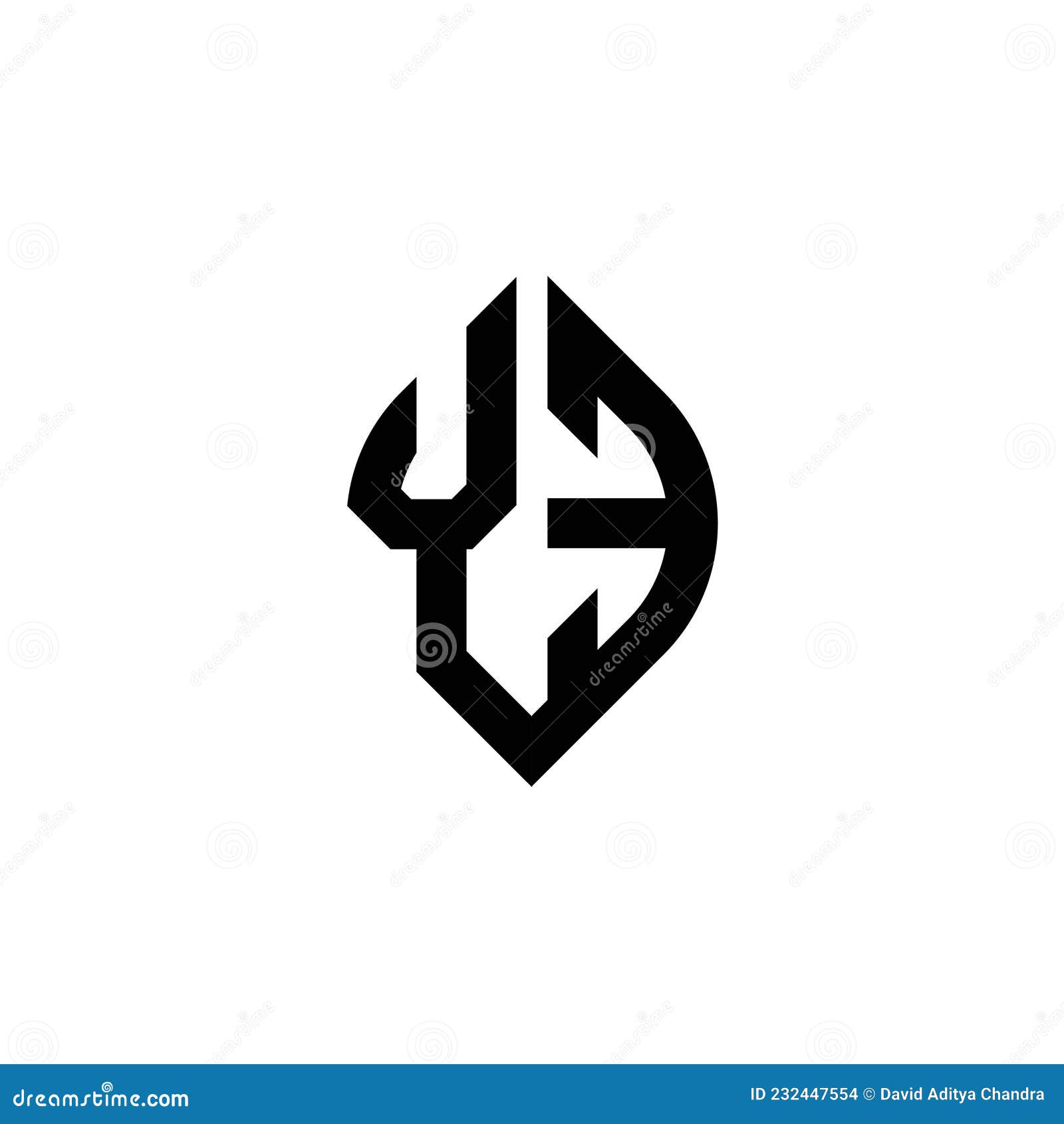 YE Logo Monogram Geometric Shape Style Stock Vector - Illustration of ...