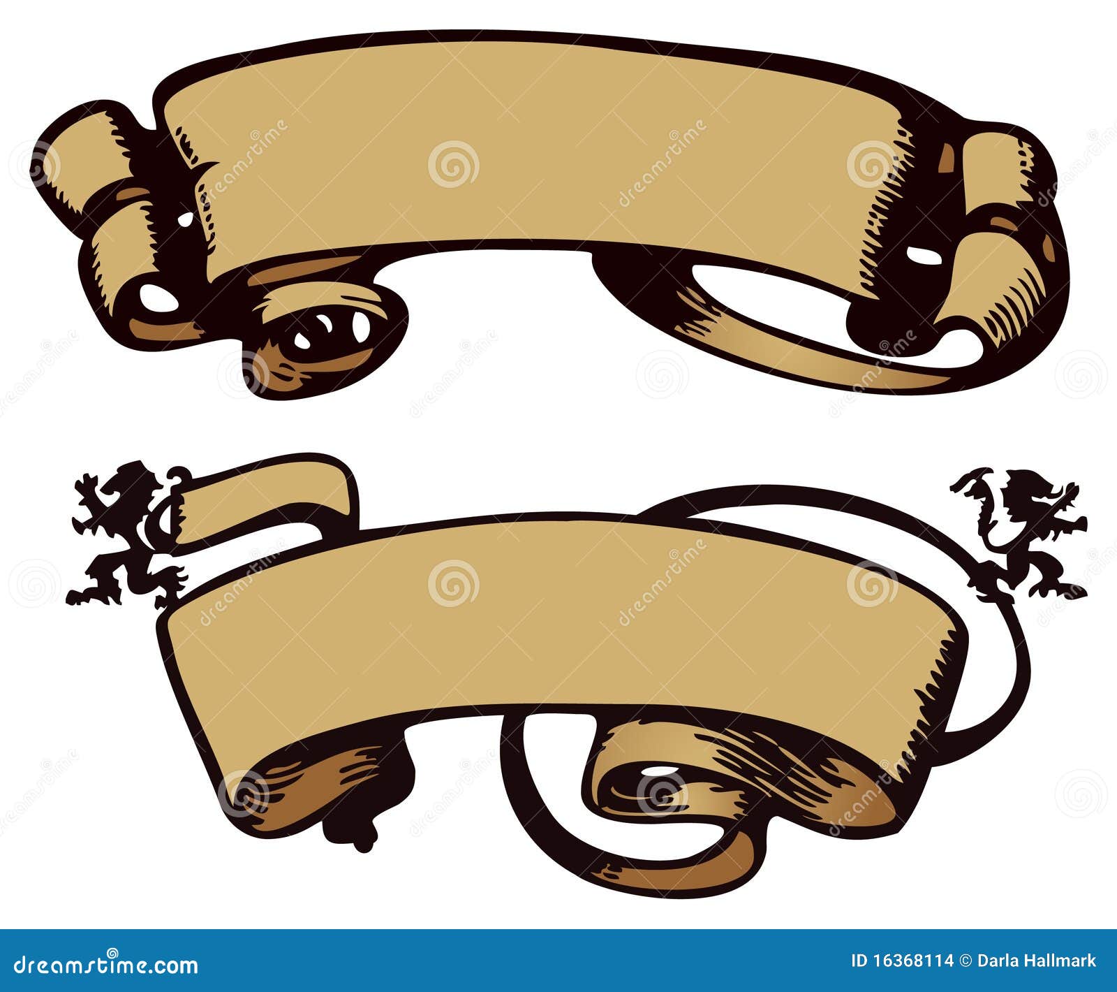 Ye Olde Banners stock vector. Illustration of copy, renaissance - 16368114