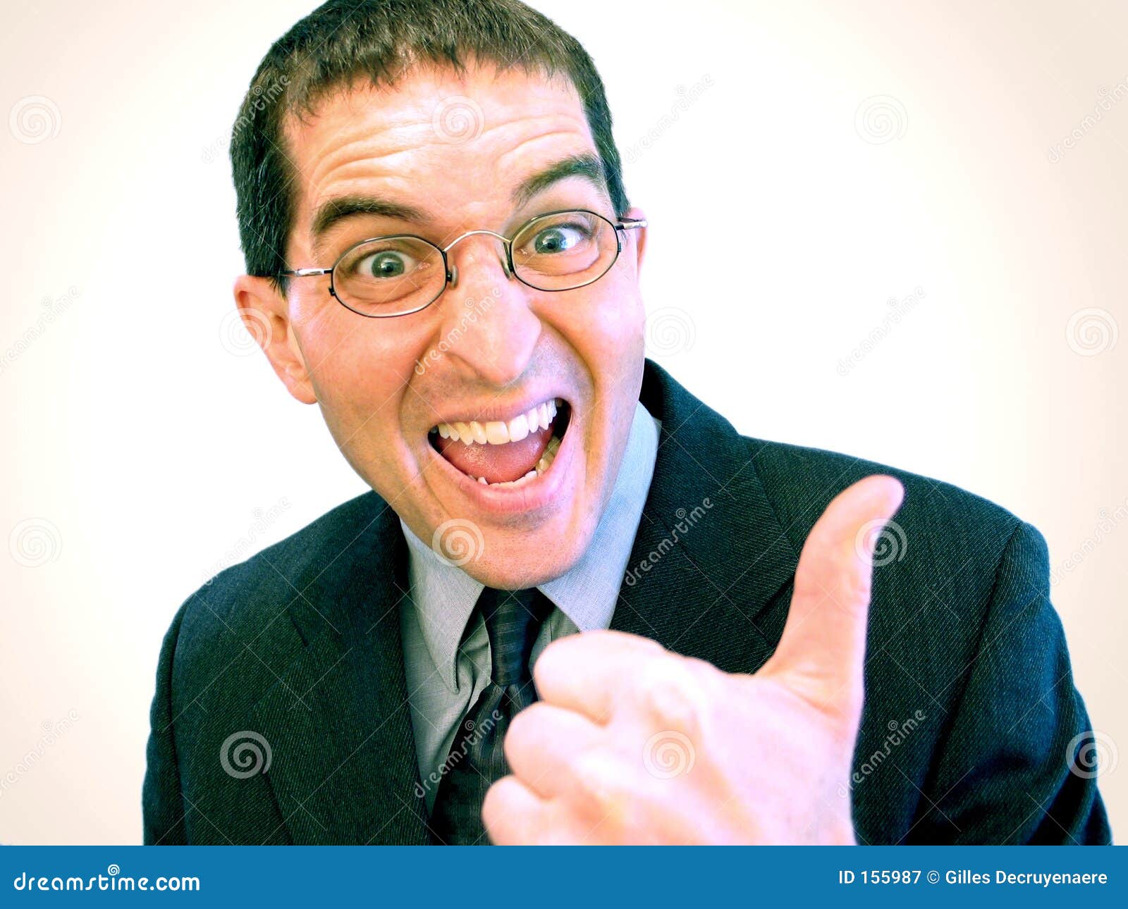 Yeah! (Erfolg endlich!) stockbild. Bild von ziel, aufregung - 155987