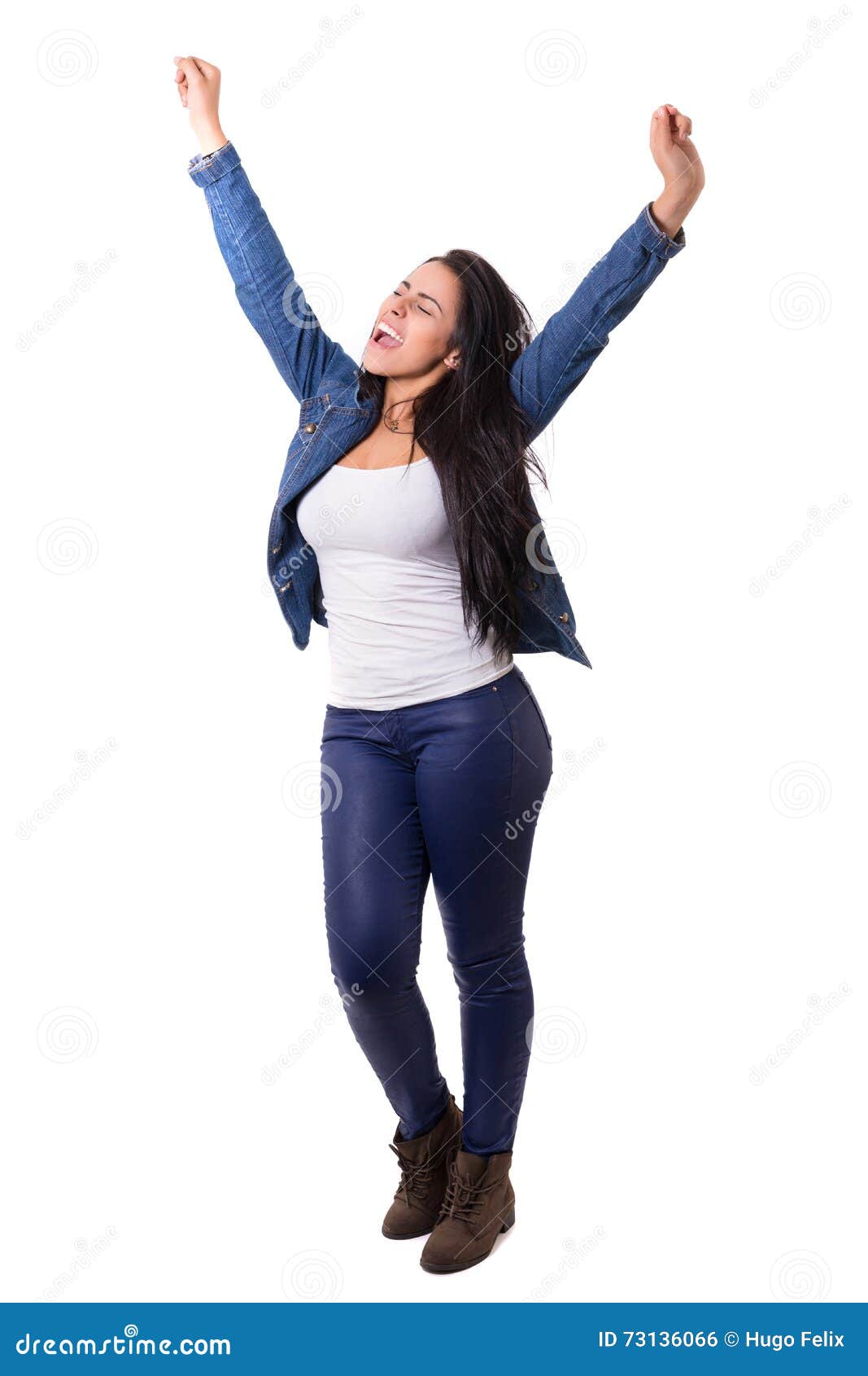 Yeah! Sooo happy! stock photo. Image of adult, happy - 73136066