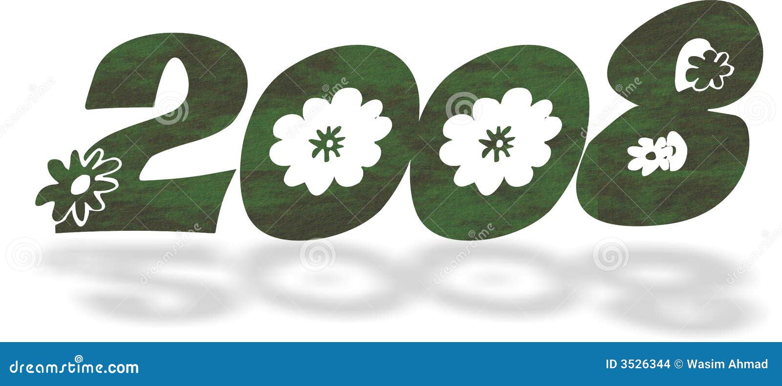 Year 2008 stock illustration. Illustration of year, artwork - 3526344