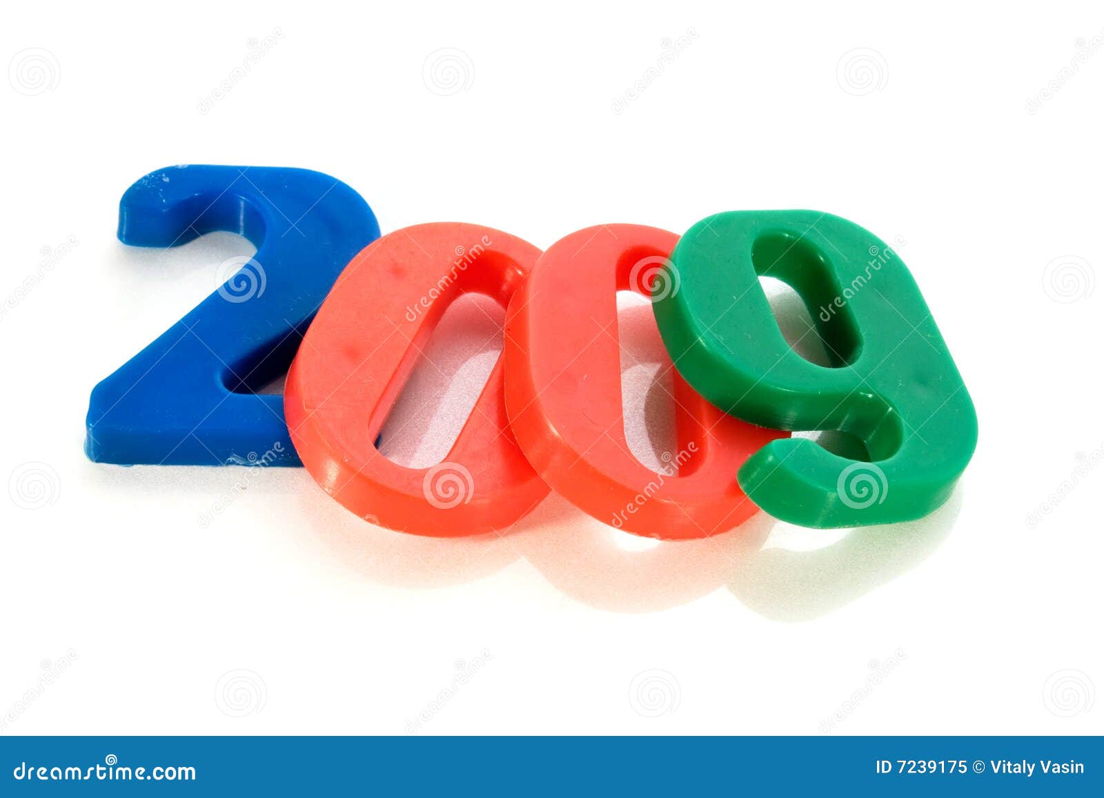 Year 2009 stock image. Image of green, design, concept - 7239175