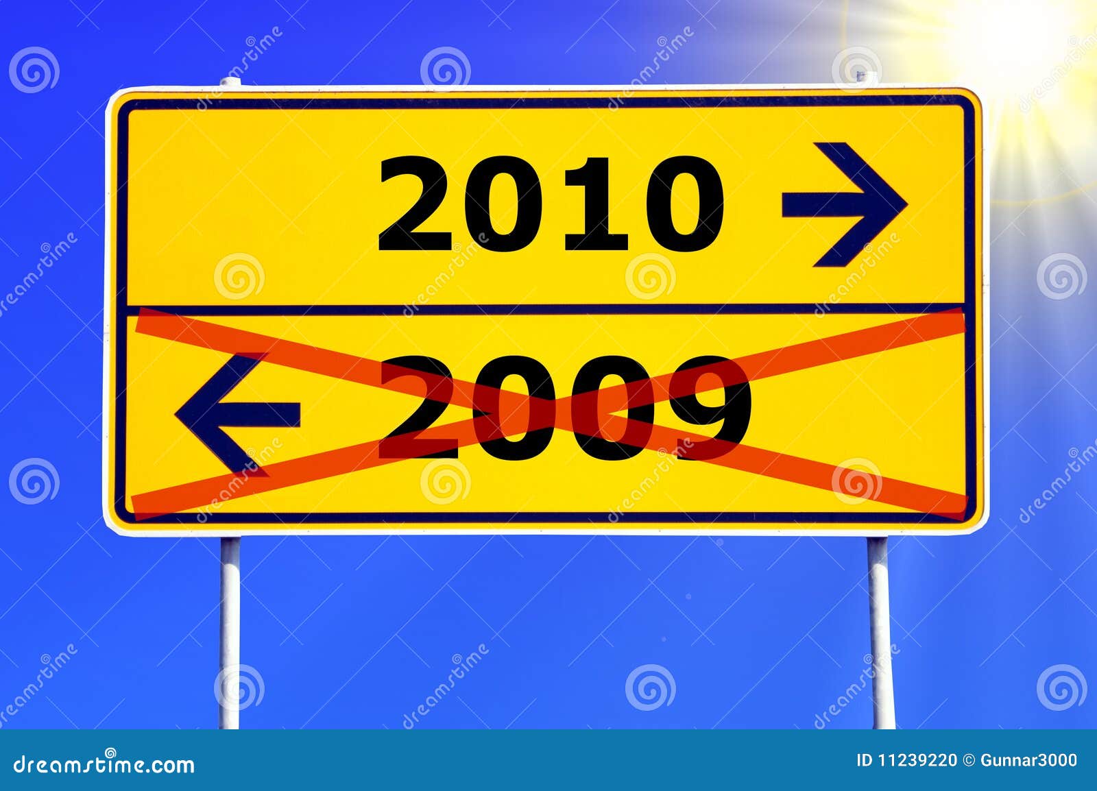 Year 2010 stock photo. Image of sign, annual, future - 11239220