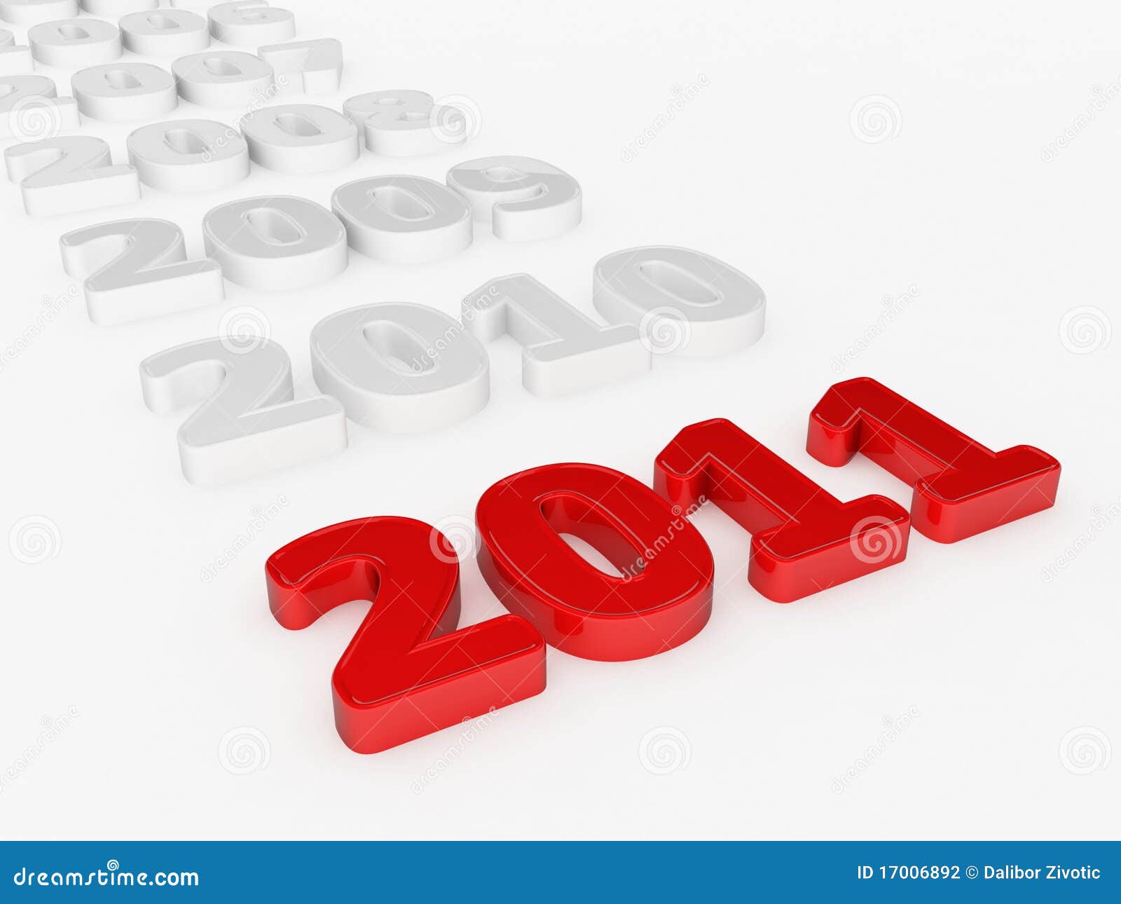 Year 2011 stock photo. Image of shiny, reflection, clear - 17006892