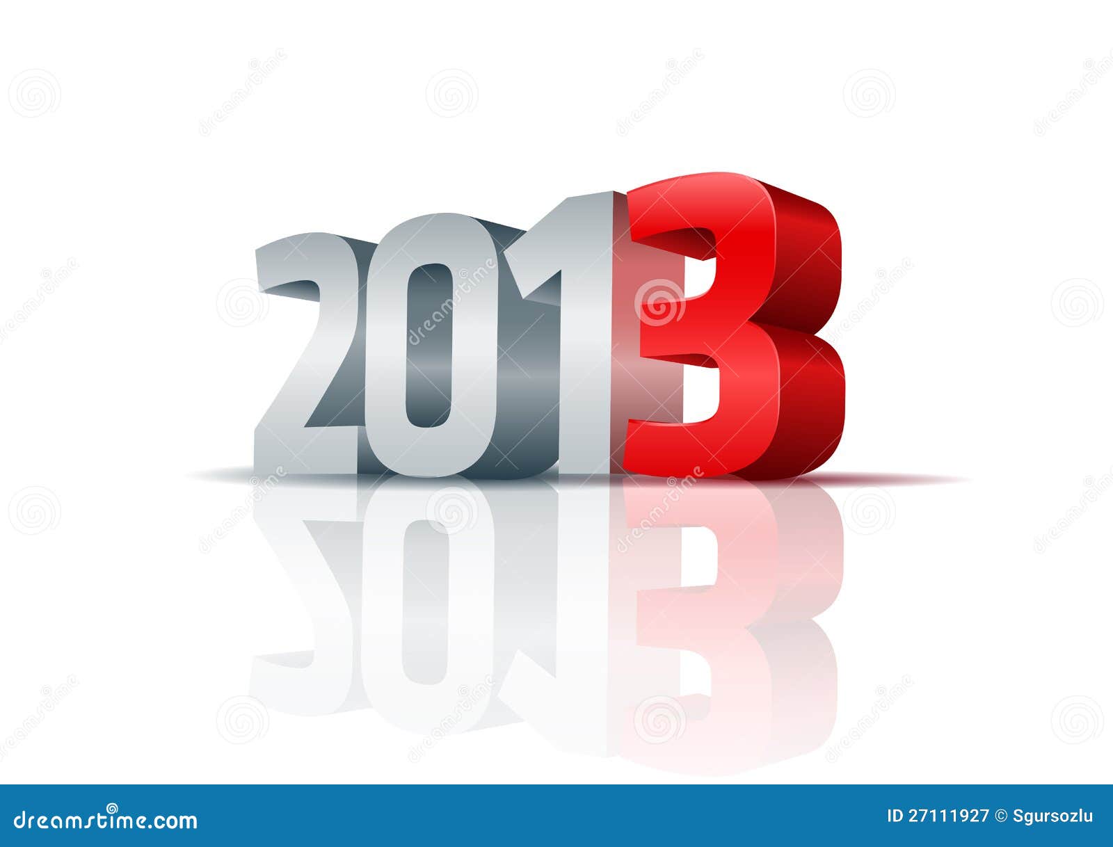 Year 2013 stock vector. Illustration of occasion, celebration - 27111927